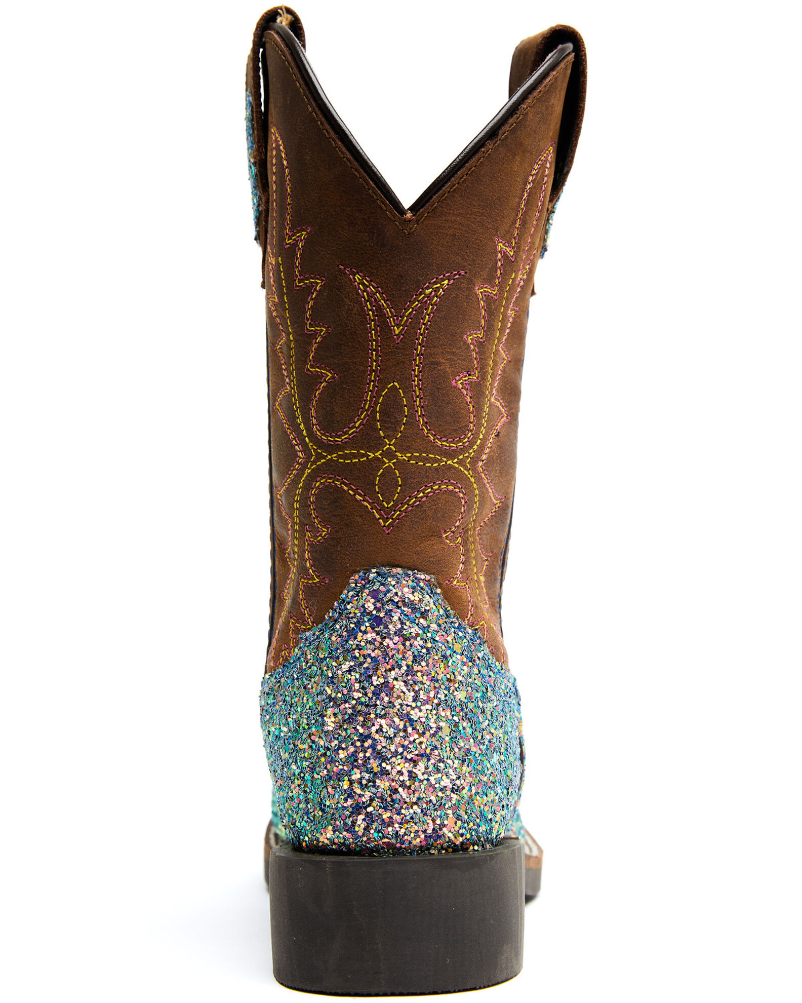 Shyanne Girls Glitterama Western Boots Wide Square Toe Boot Barn