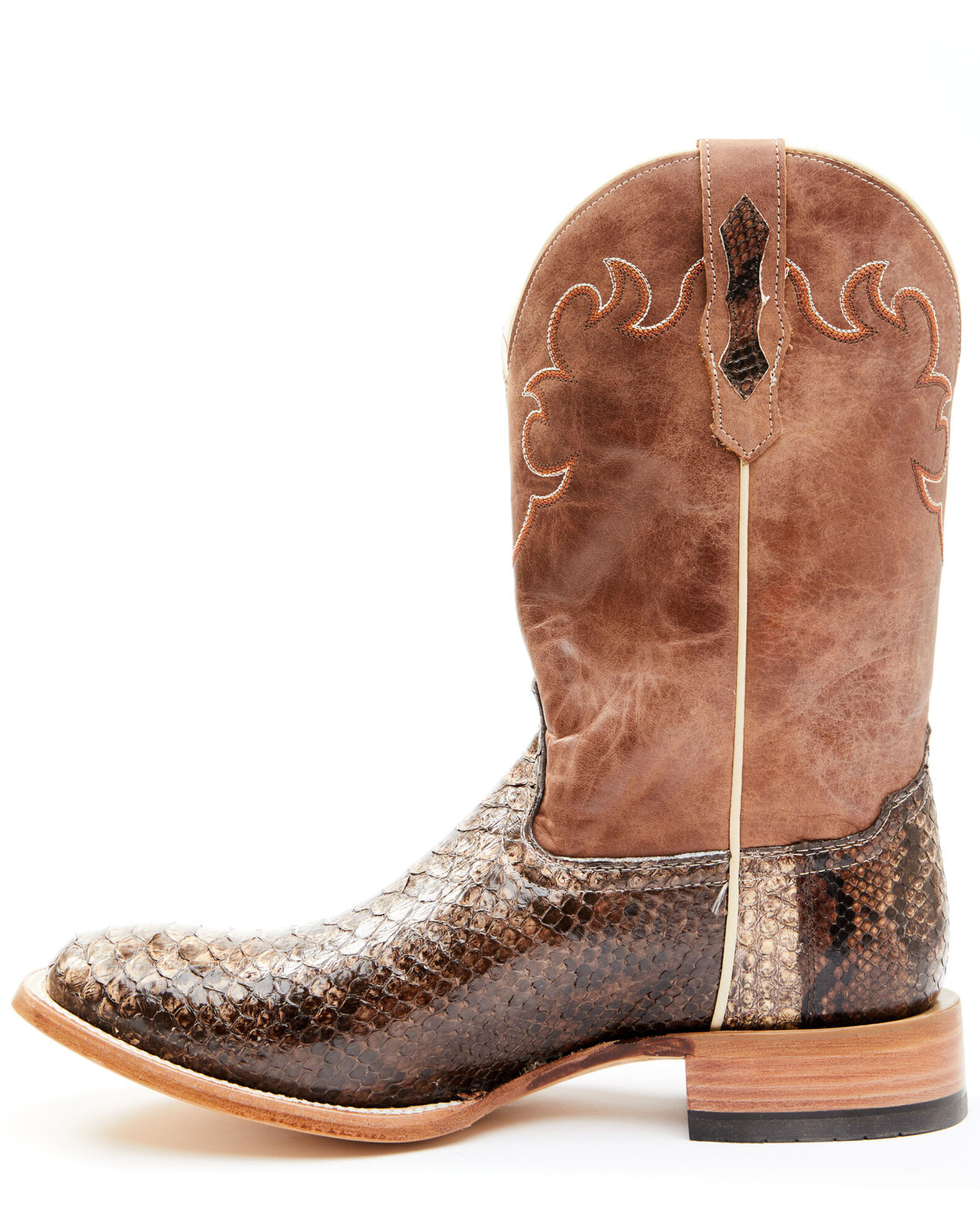 Cody James Men's Exotic Python Western Boots - Broad Square Toe, Python