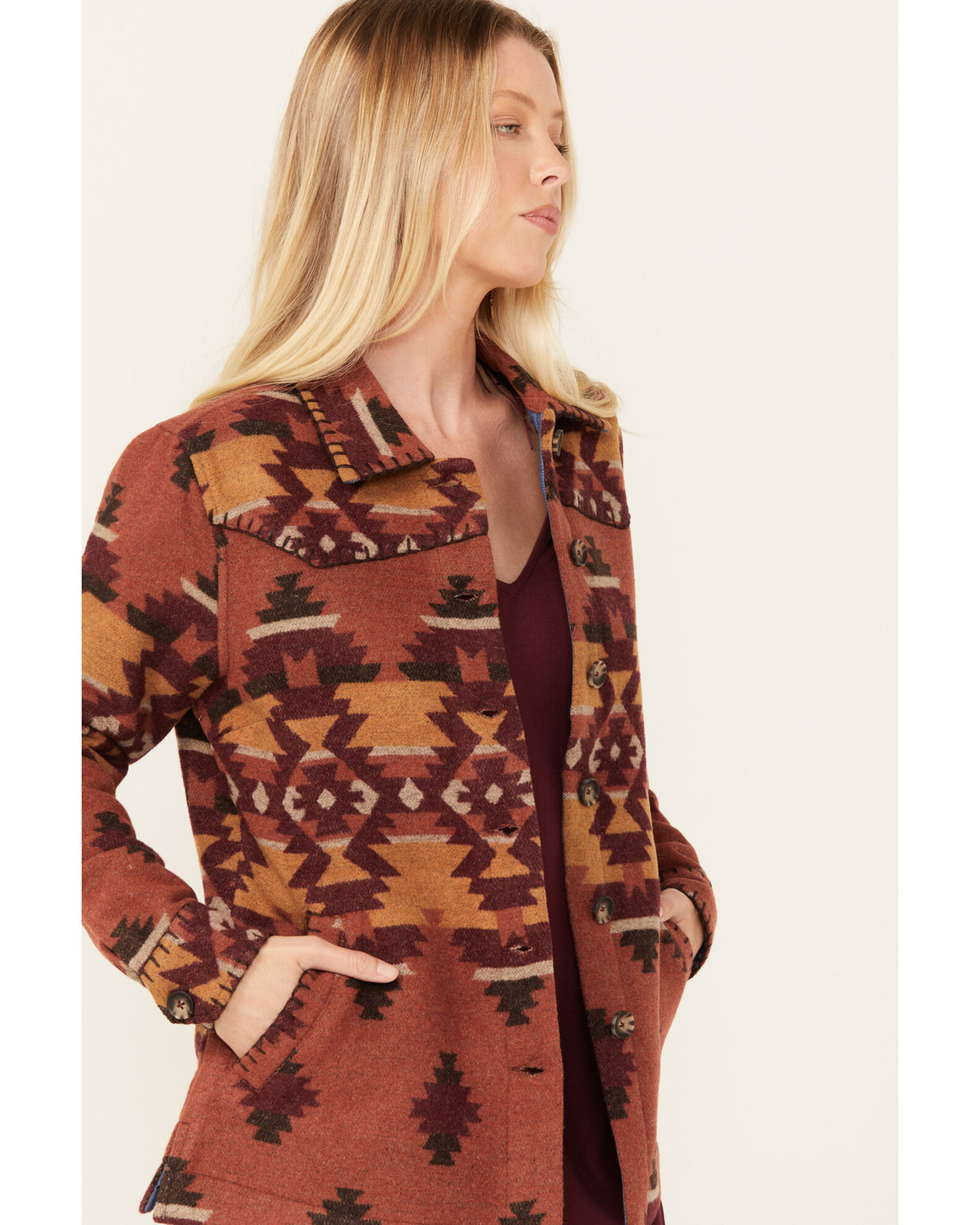 Product Name: Idyllwind Women's Lane Southwestern Print Shacket