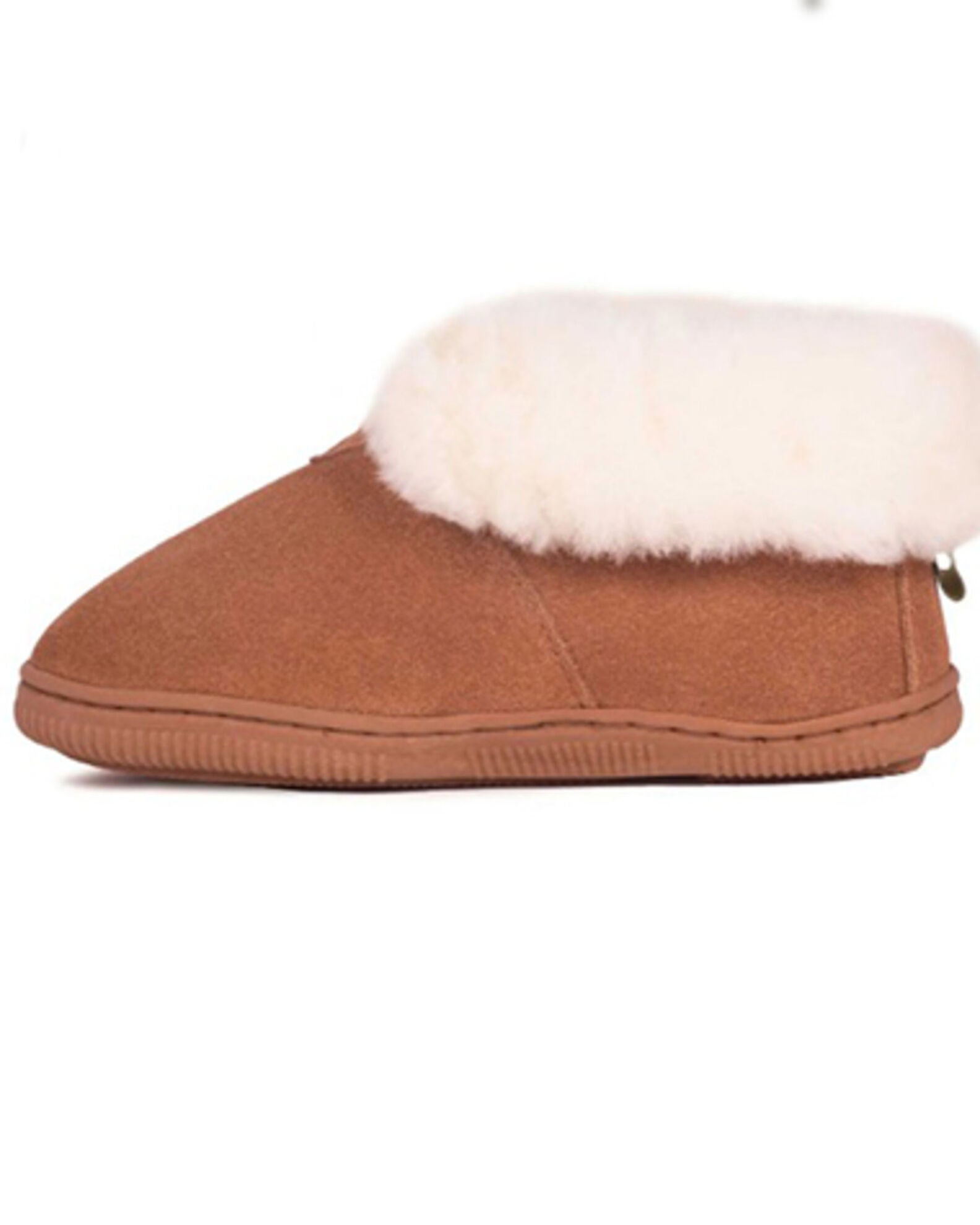Cloud Nine Girls' Sheepskin Booties, Chestnut