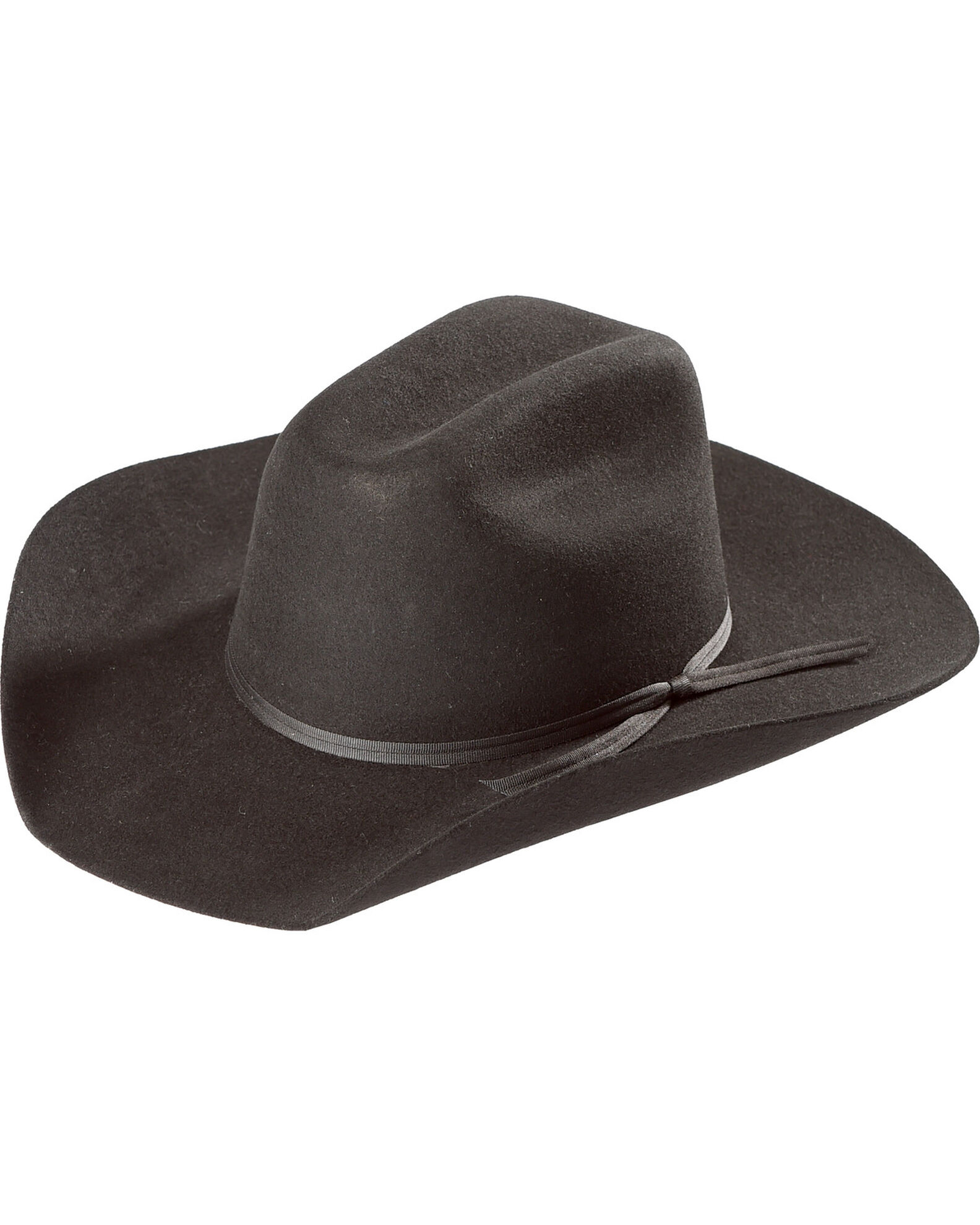 Resistol Rodeo JR Felt Cowboy Hat, No Color
