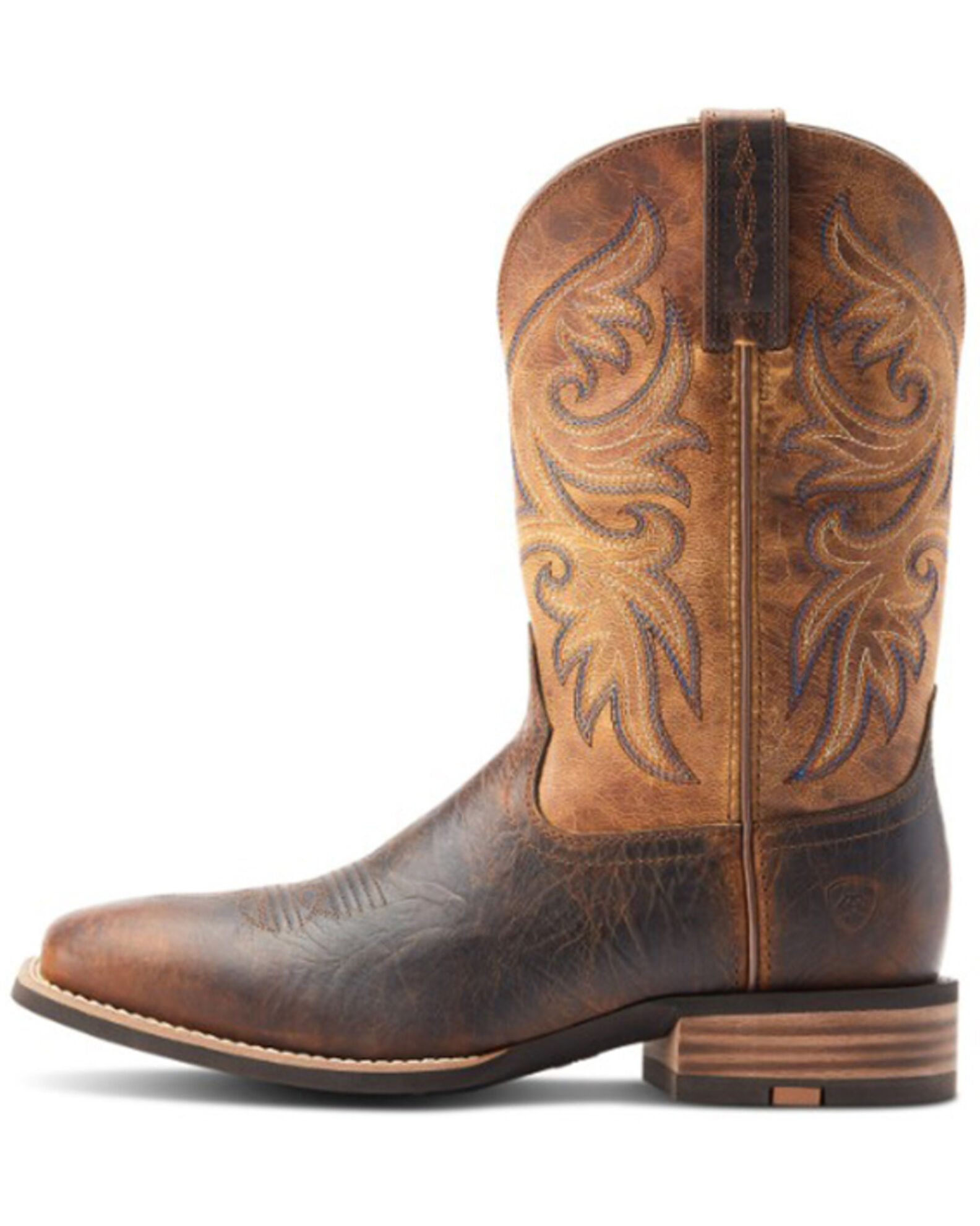 Ariat Mens Slingshot Bartop Western Performance Boots Broad Square