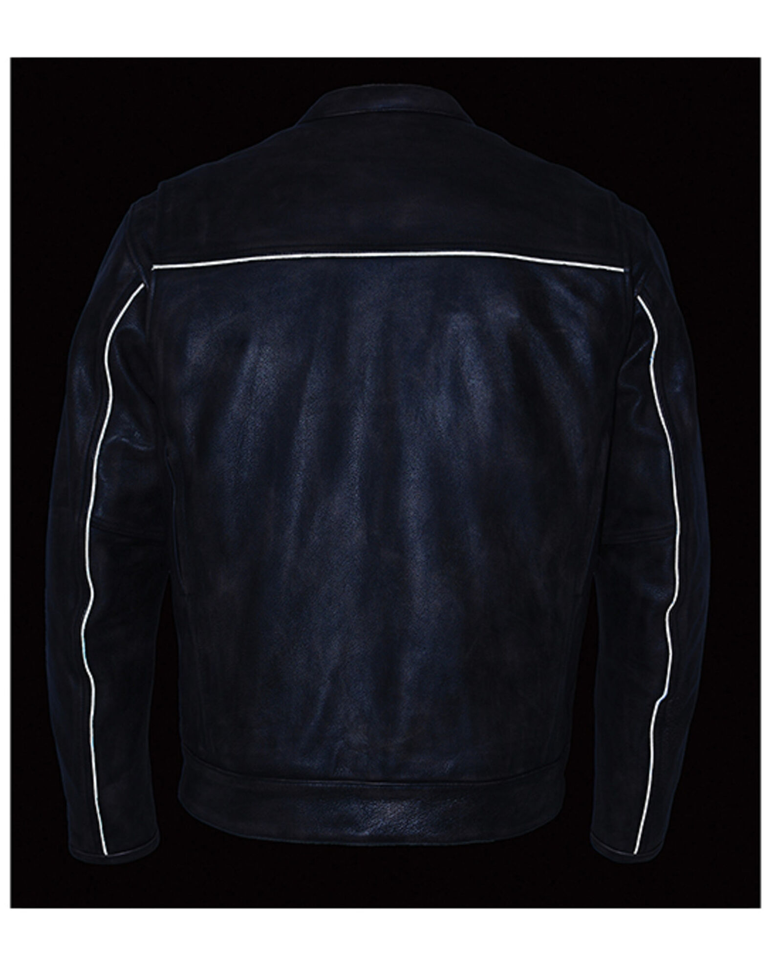 Milwaukee Leather Men's Distressed Concealed Carry Leather Motorcycle ...