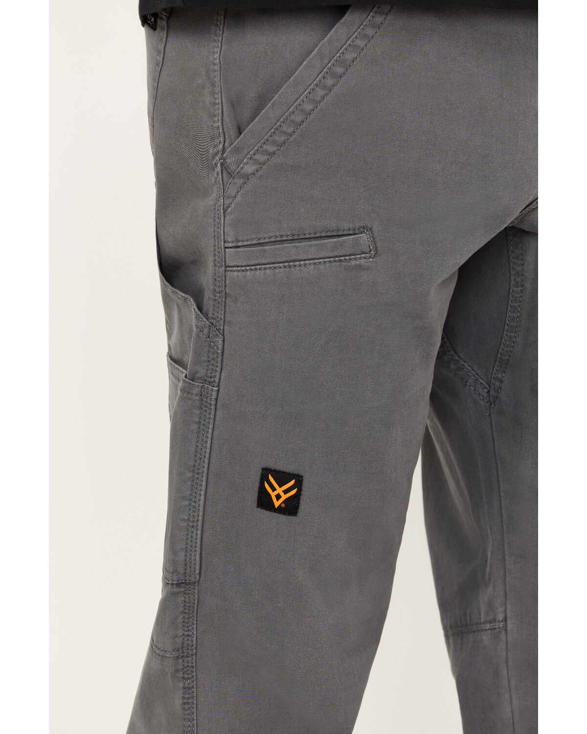 Hawx Men's Tillman Weathered Duck Work Pants, Charcoal
