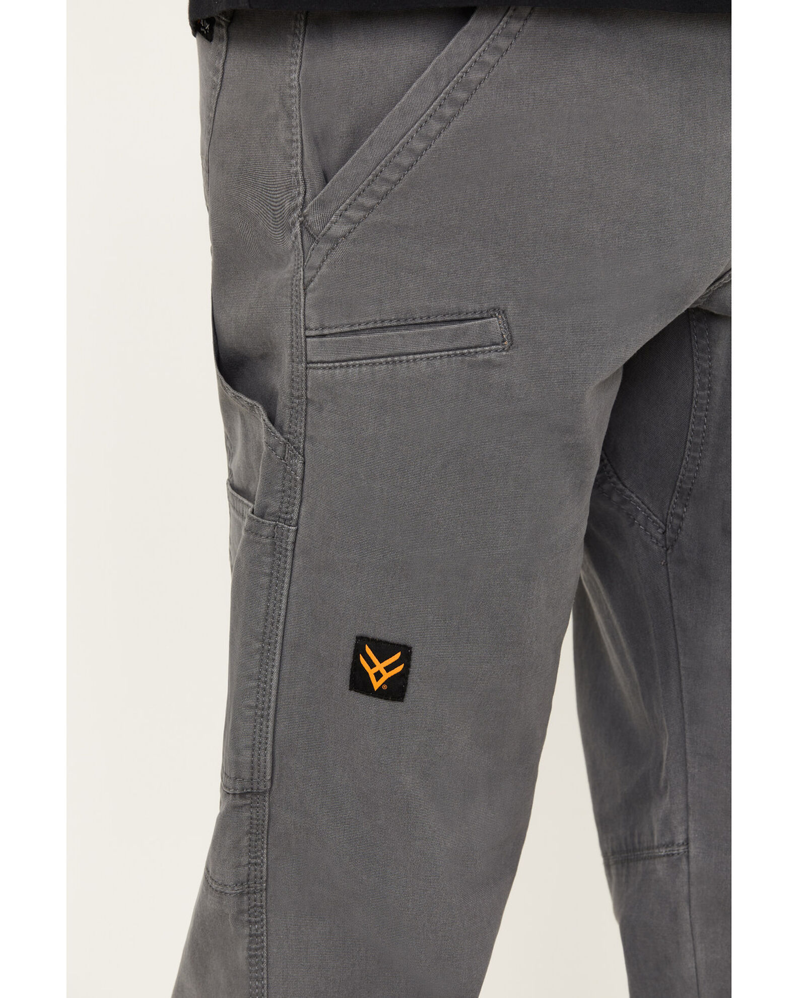 Hawx Men's Tillman Weathered Duck Work Pants, Charcoal
