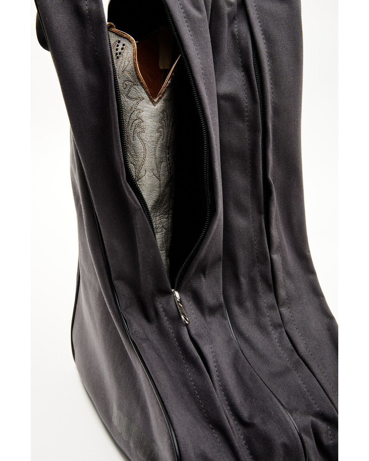 Boot Barn Canvas Boot Bag, Charcoal