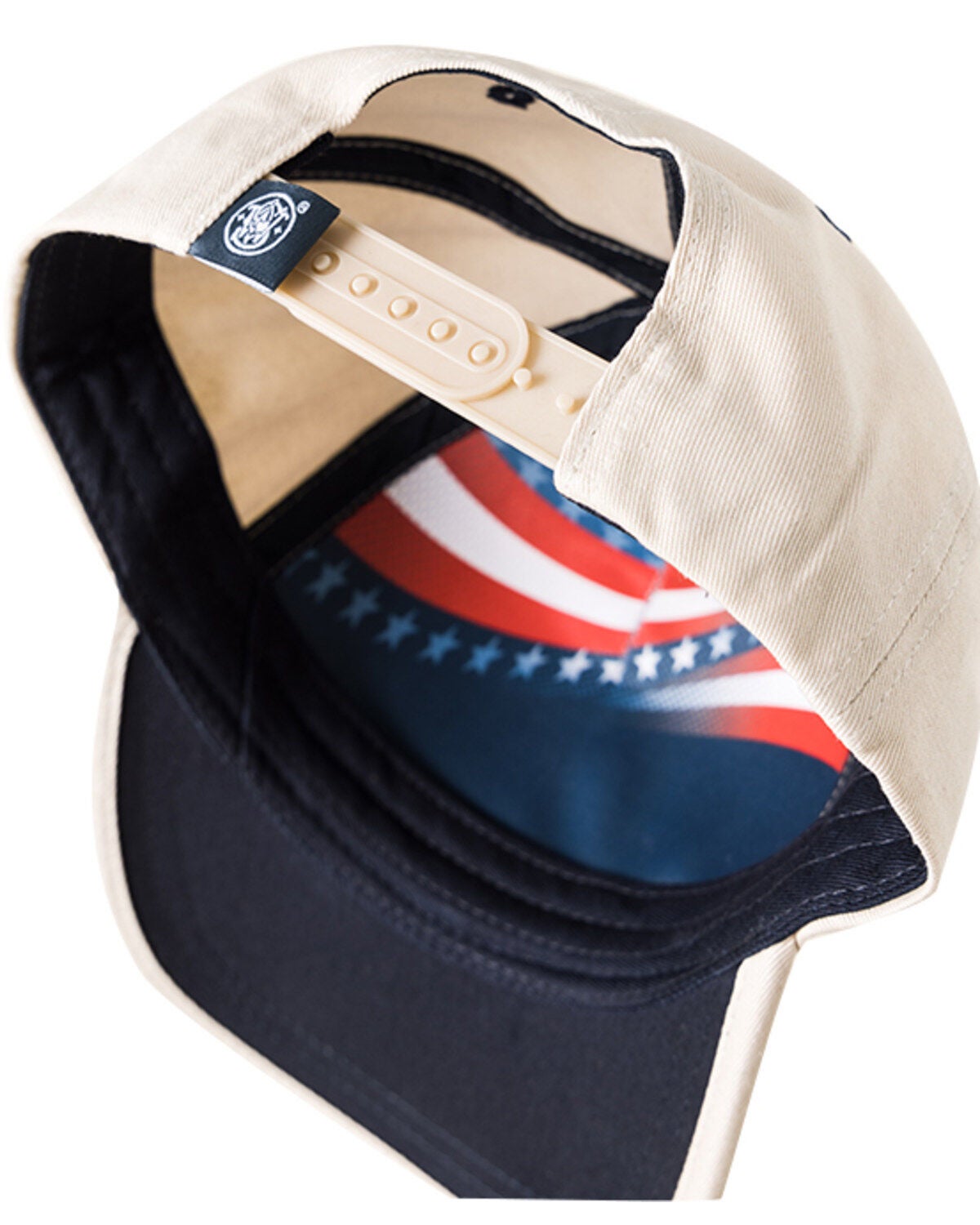 Smith & Wesson Men's Full Twill USA Cap, Beige/khaki