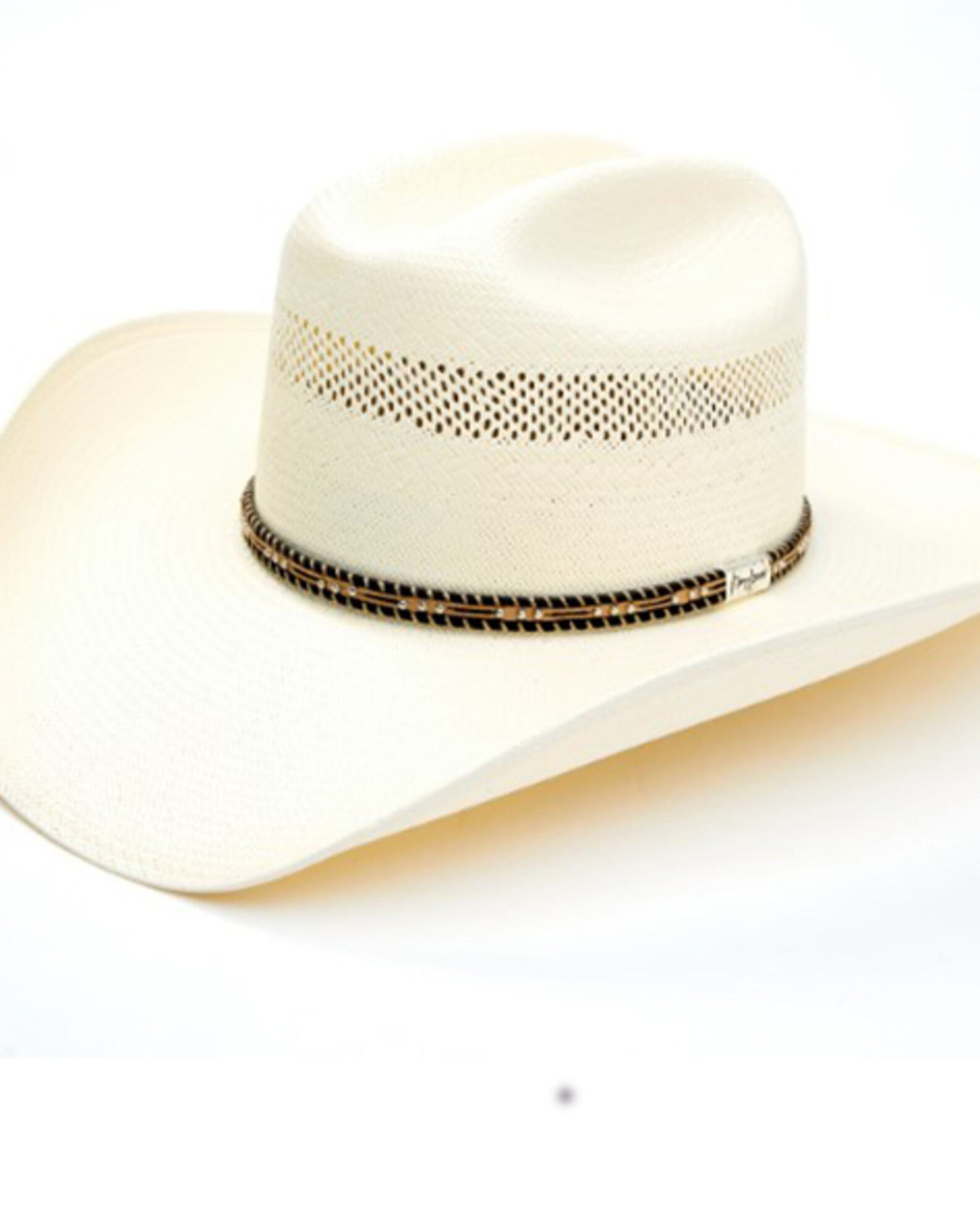 Resistol Natural Saddlebrook 10X Straw Cowboy Hat, Natural
