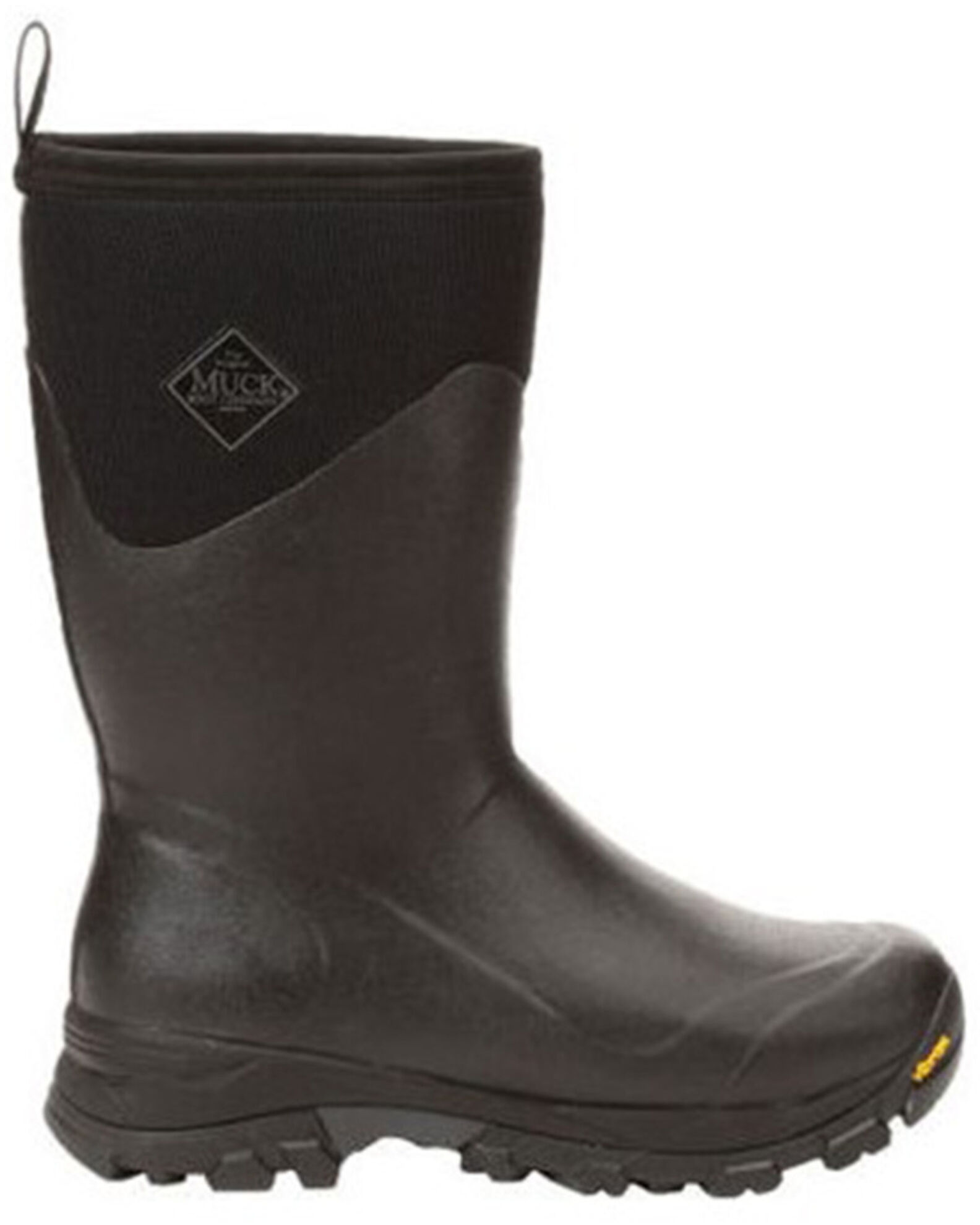 Muck Boots Men's Arctic Ice Mid + Vibram Arctic Grip Work Boots - Round ...
