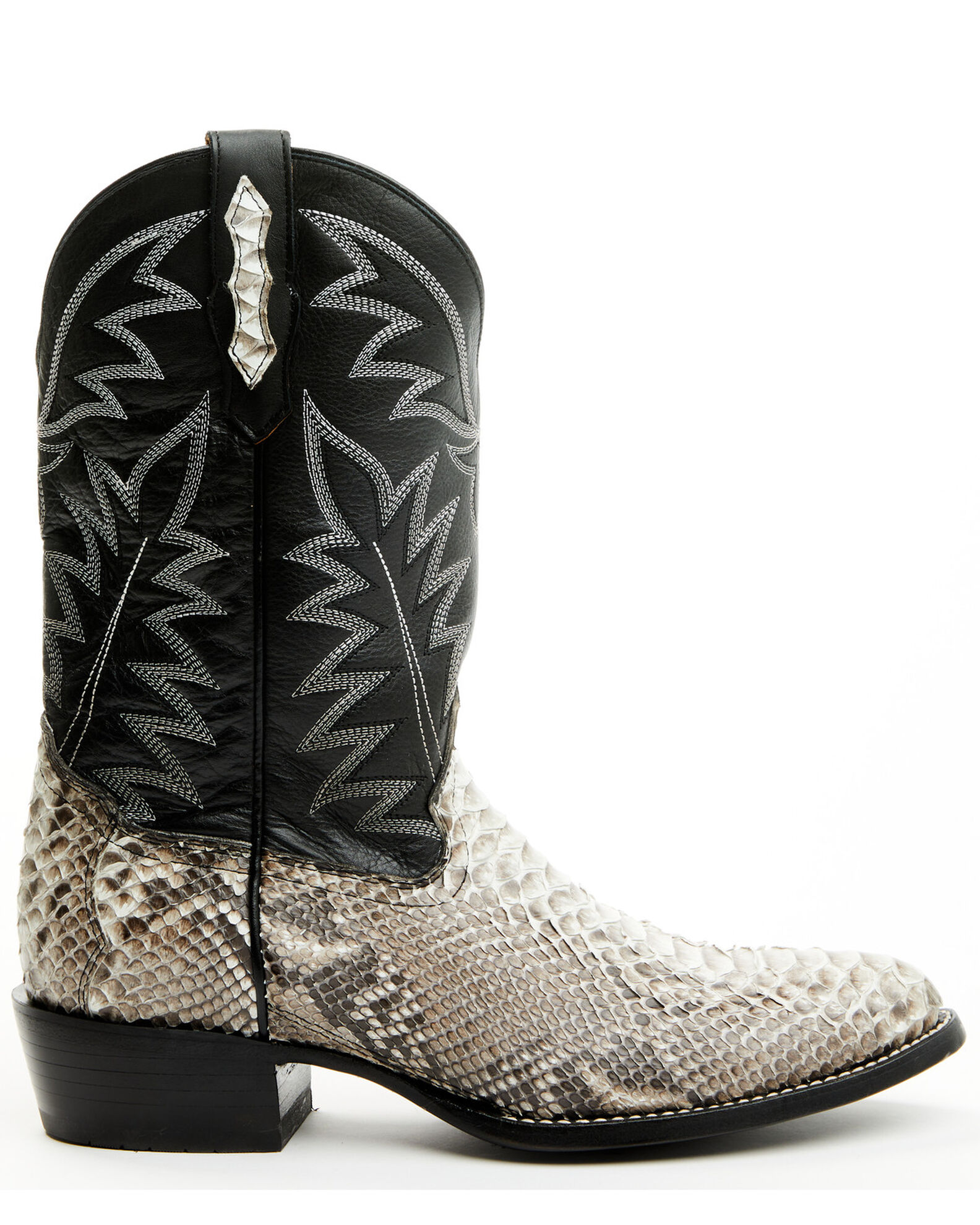 Cody James Men's Exotic Python Western Boots - Medium Toe, Black