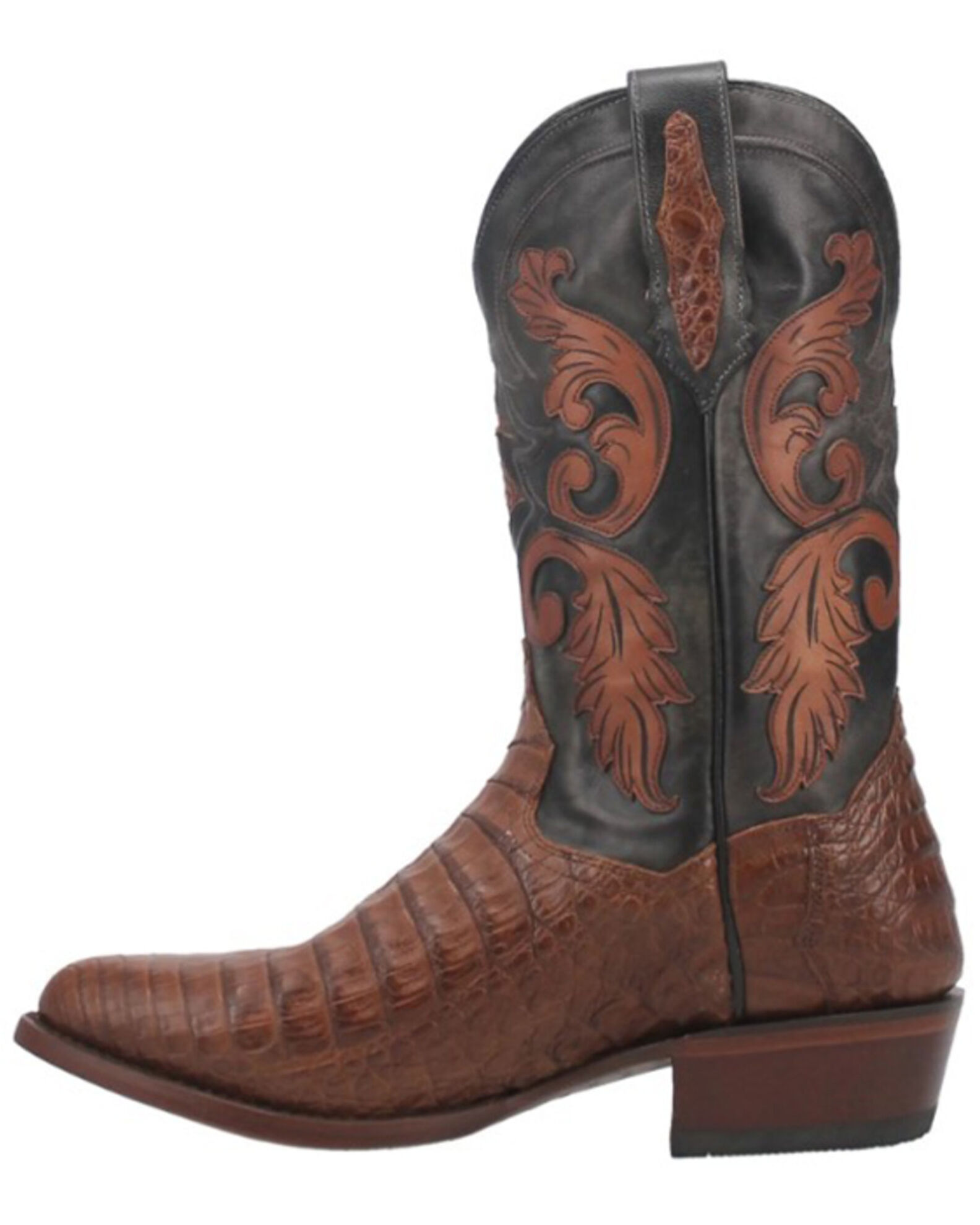 Dan Post Men's Socrates Caiman Exotic Western Boots - Round Toe, Medium ...