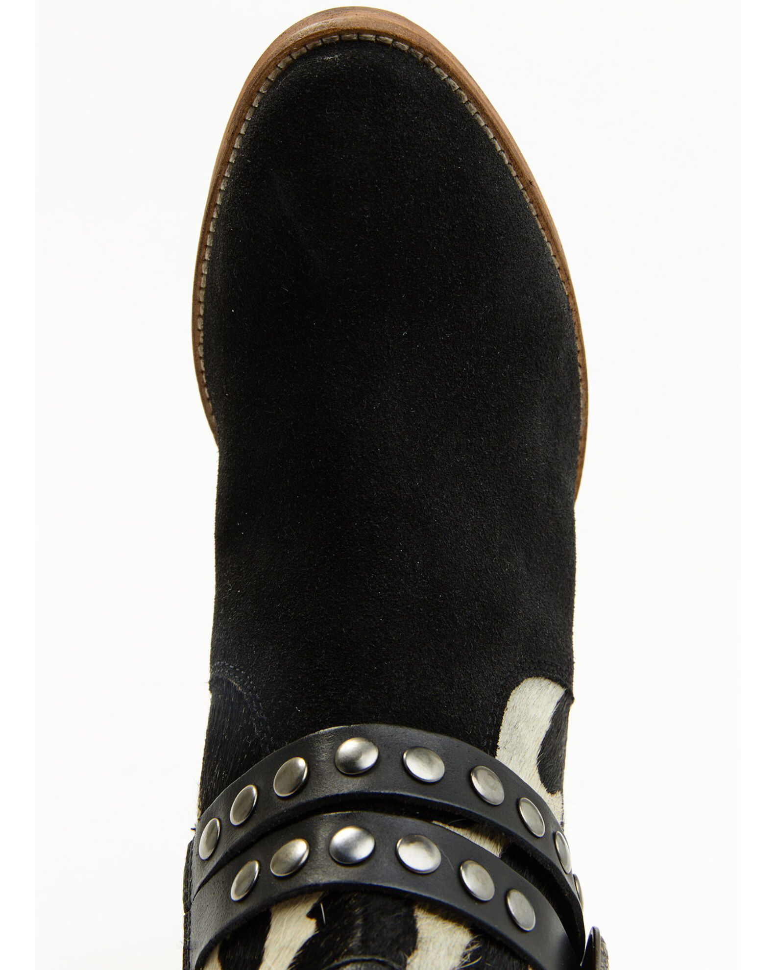 Shyanne Womens Bess Cow Print Western Booties Round Toe Boot Barn