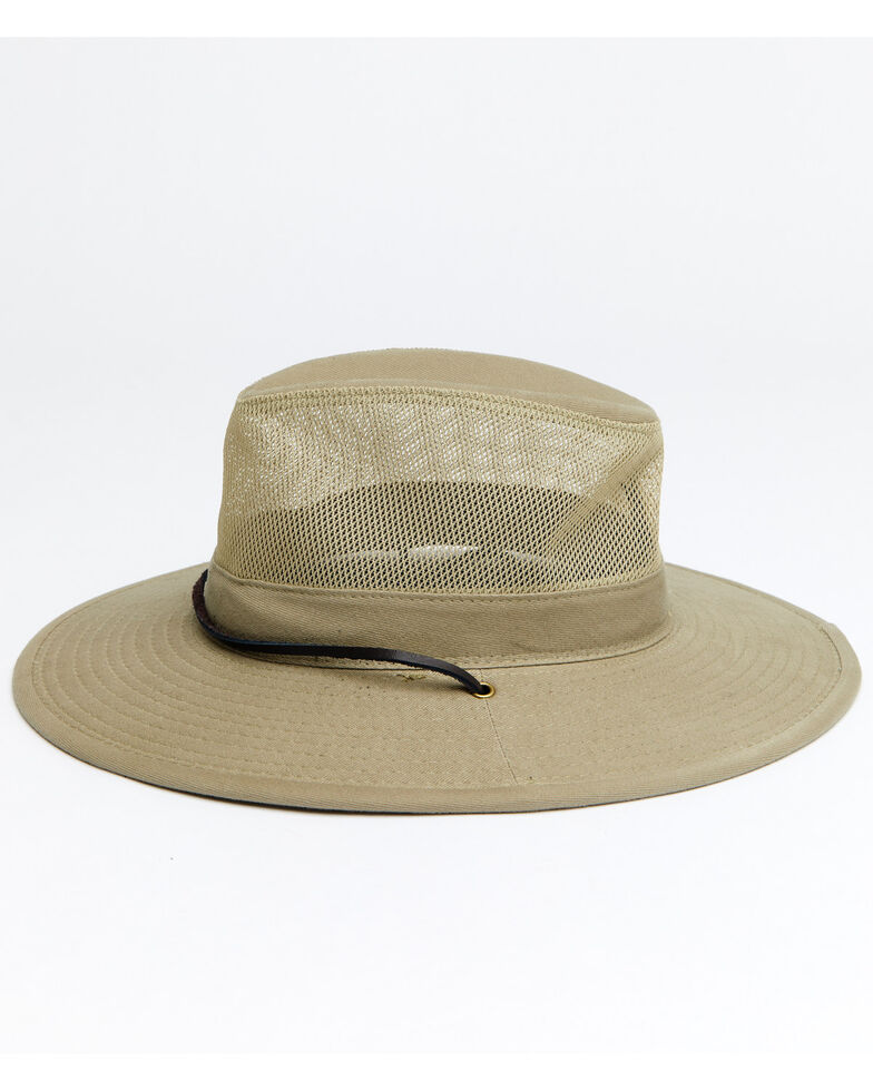 Hawx Men's Sidewall Safari Mesh Sun Work Hat | Boot Barn