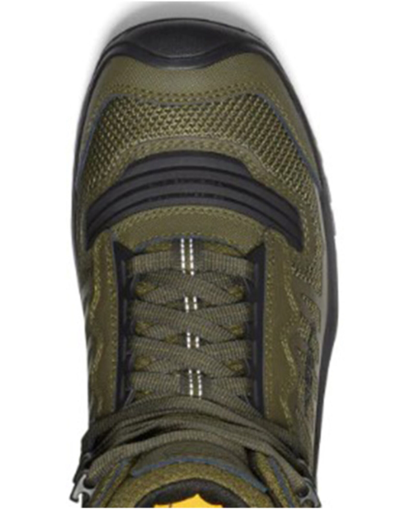 Keen Mens Reno Mid Waterproof Work Boots Round Toe Olive