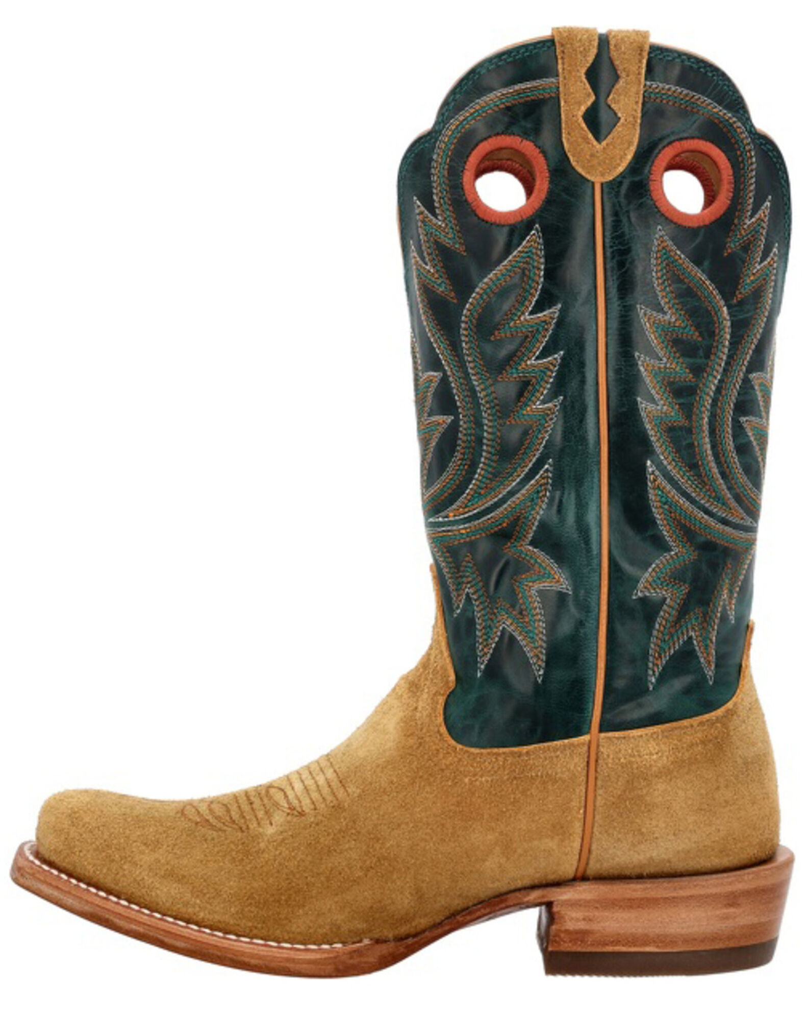 Durango Mens Prca Collection Roughout Western Boots Square Toe Multi