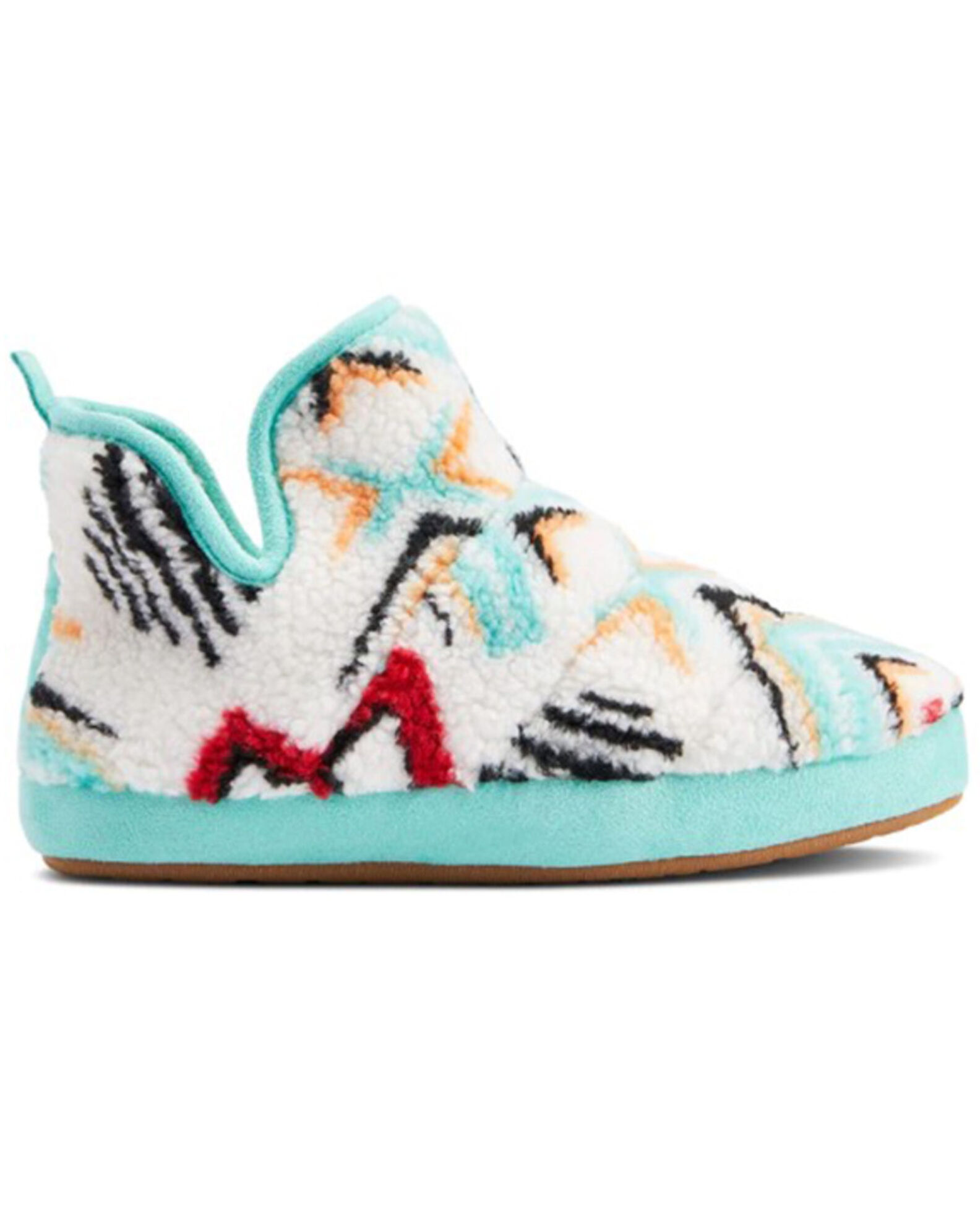 Ariat Women's Fleece Lined Slipper - Round Toe, Multi