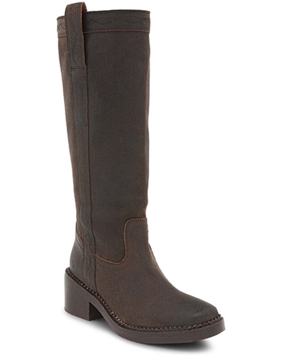 Frye Women's Kate Pull-On Boots - Square Toe, Chocolate