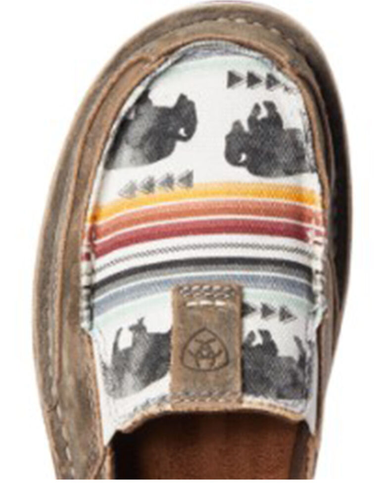 Ariat Womens Natural Taupe Buffalo Print Casual Vamp Cruiser Boot Barn