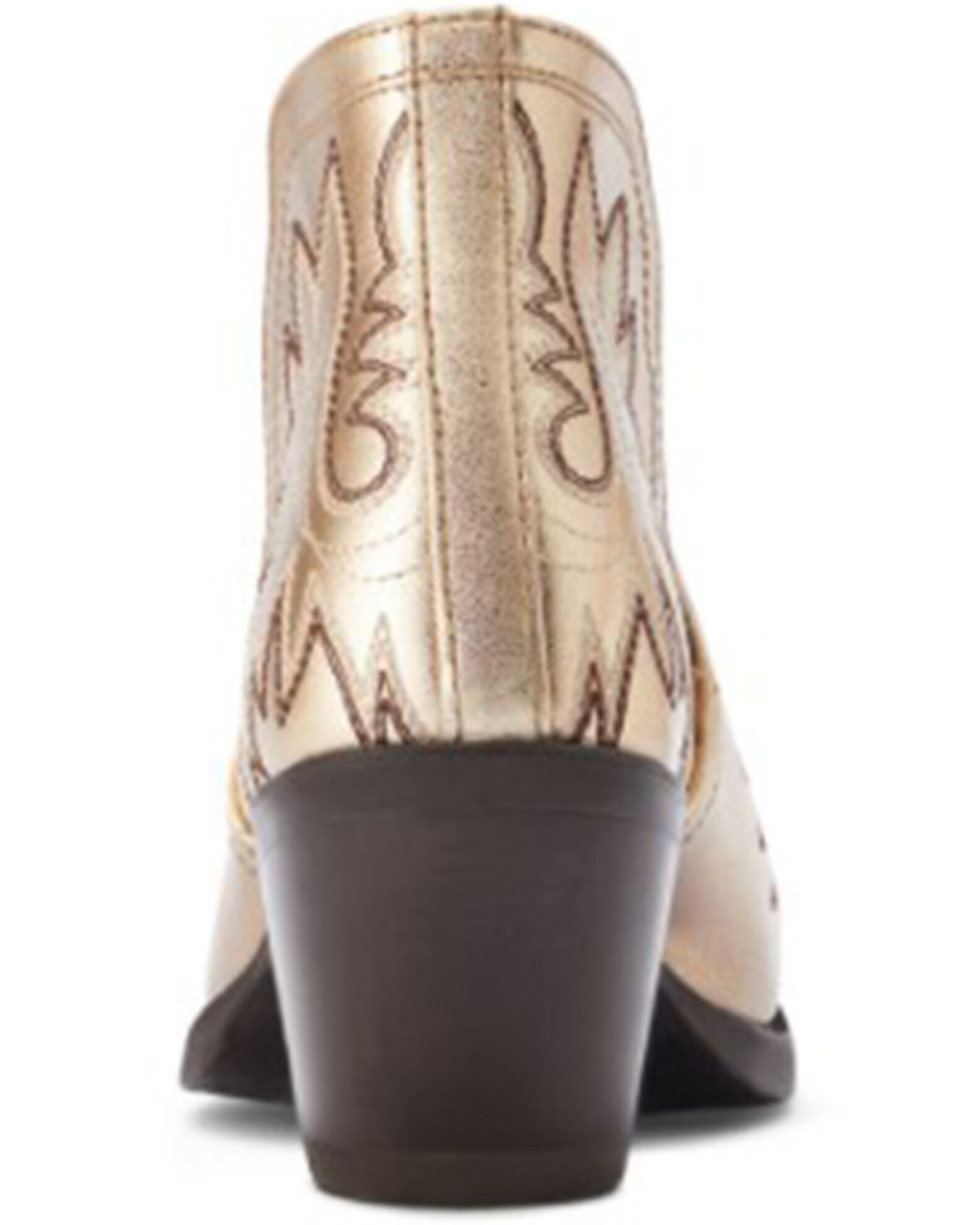 Ariat Women's Dixon Gold Buckle Western Booties - Snip Toe | Boot Barn