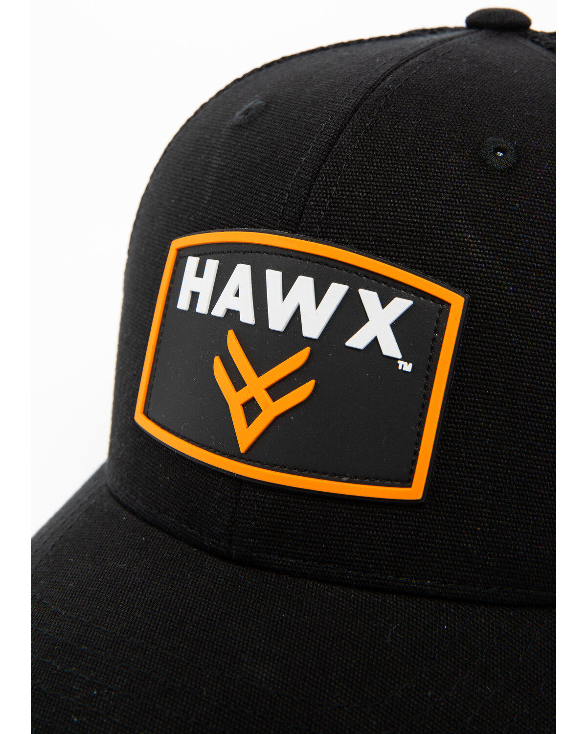 Hawx® Men's Patch Logo Trucker Cap, Black