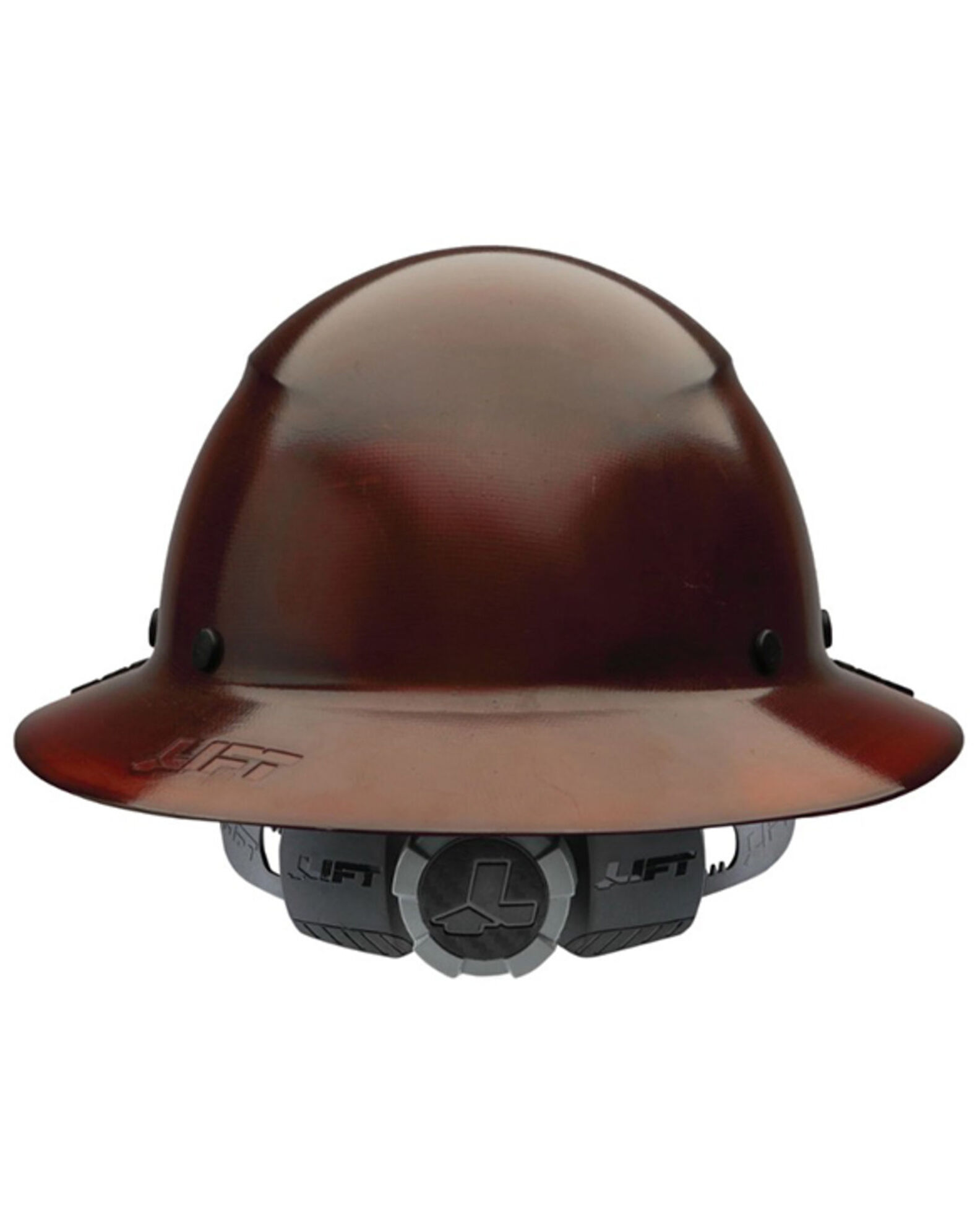 Lift Safety Dax Fiber Resin ANSI-G, TYPE 1 Full Brim Hard Hat, Brown