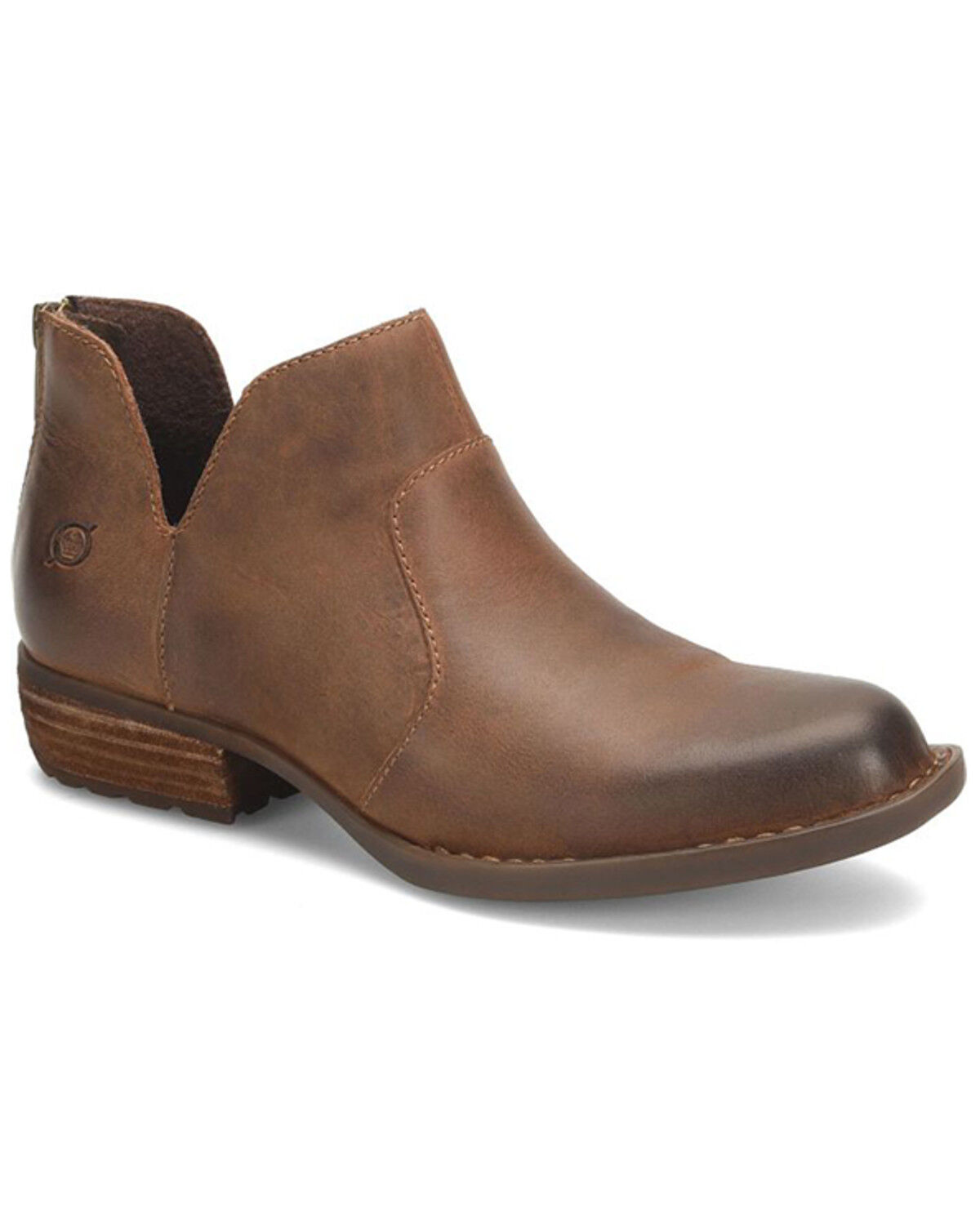 Born Women's Kerri Booties - Round Toe, Brown