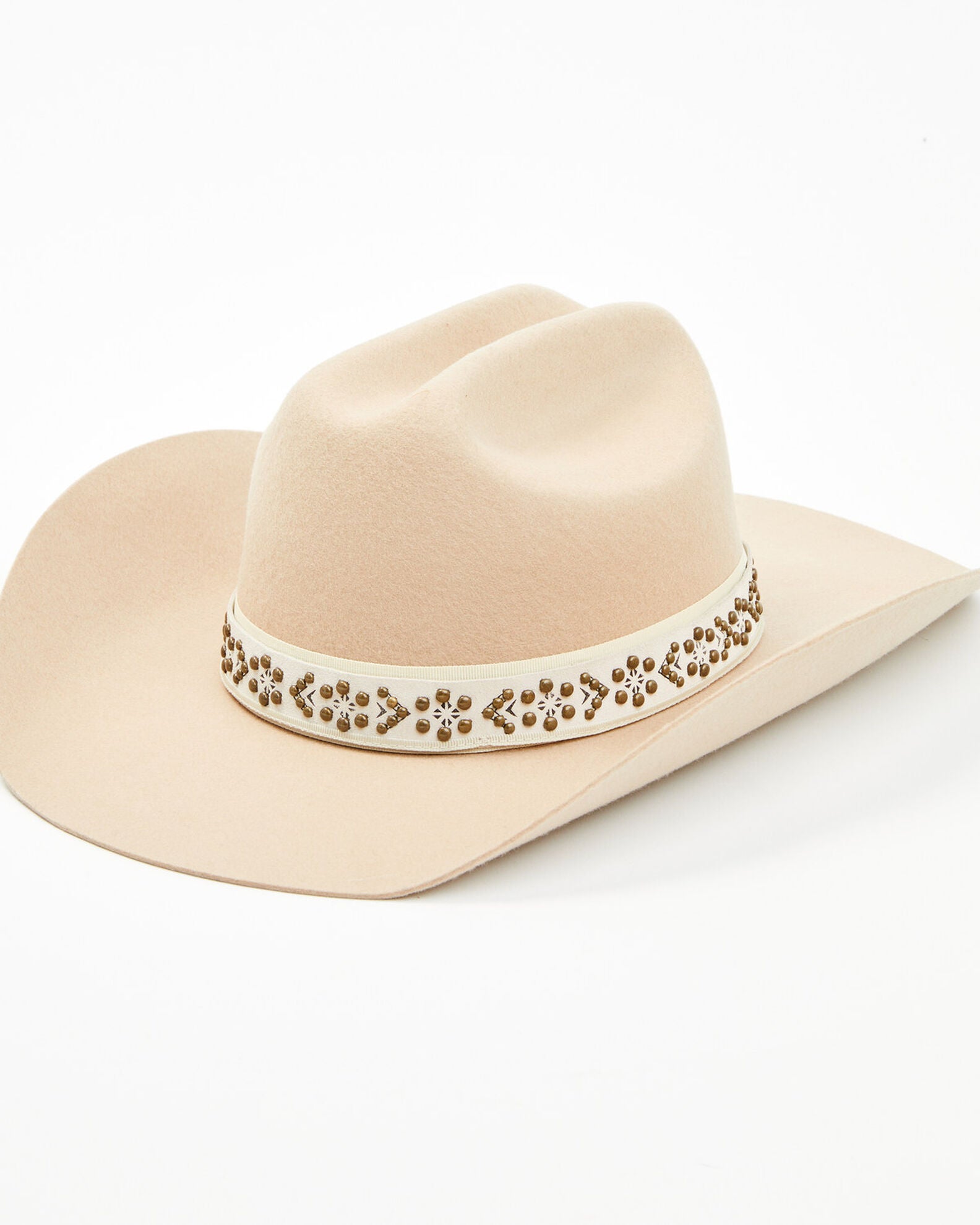 Shyanne Women's Opal Felt Cowboy Hat, Beige