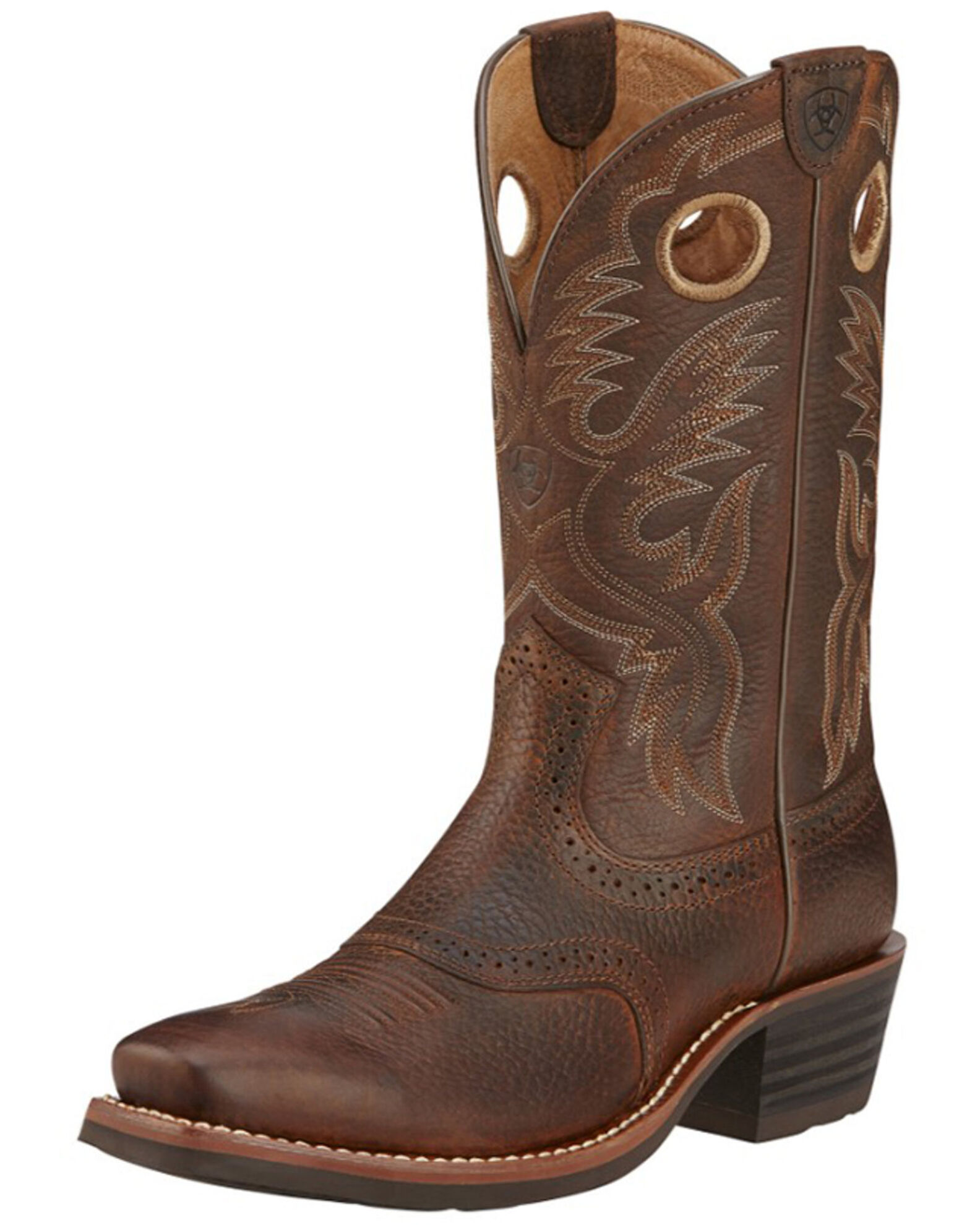 Ariat Men's Heritage Roughstock Performance Western Boots - Square Toe ...
