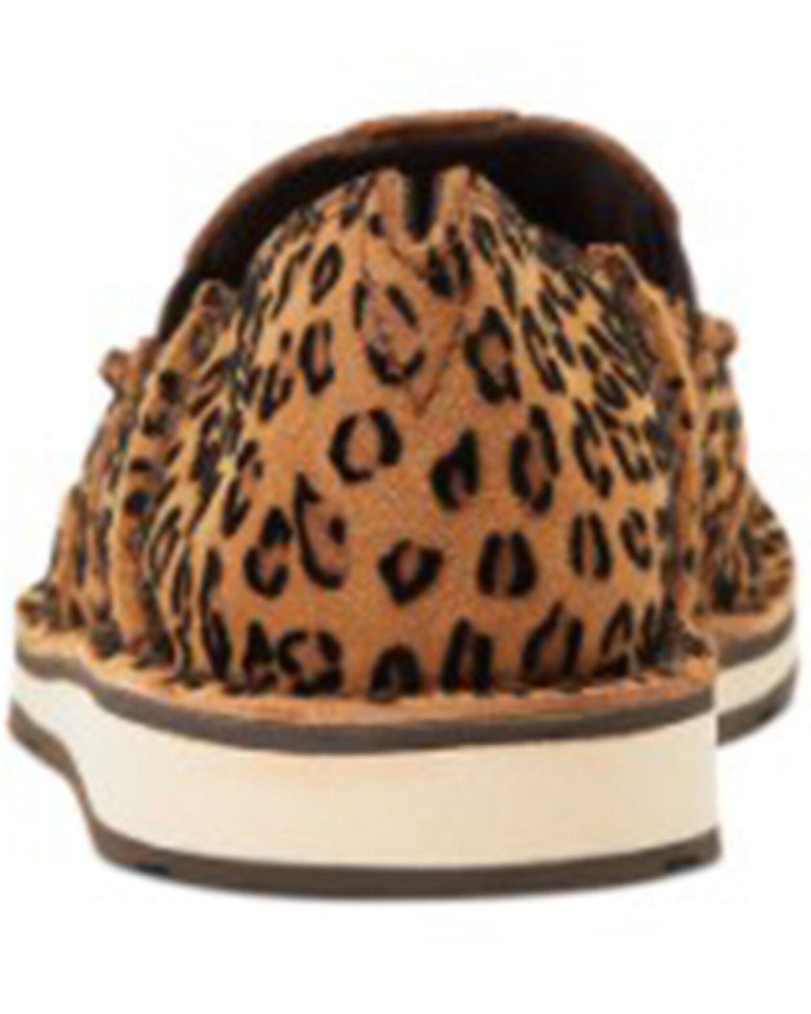 Ariat Womens Likely Leopard Full Vamp Casual Slip On Cruiser Moc Toe