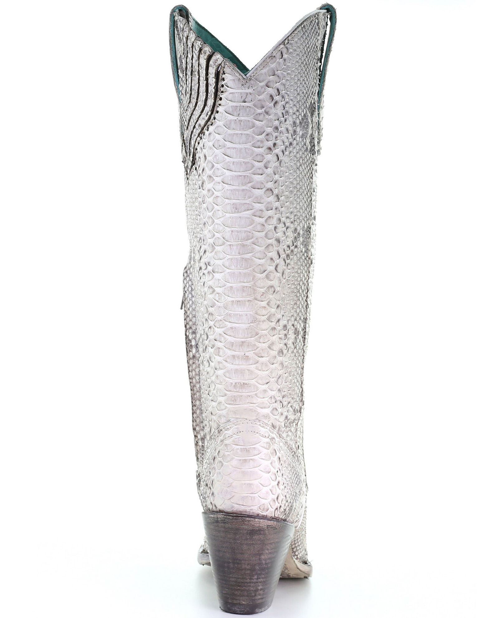 Corral Womens Python Tall Western Boots Snip Toe Python