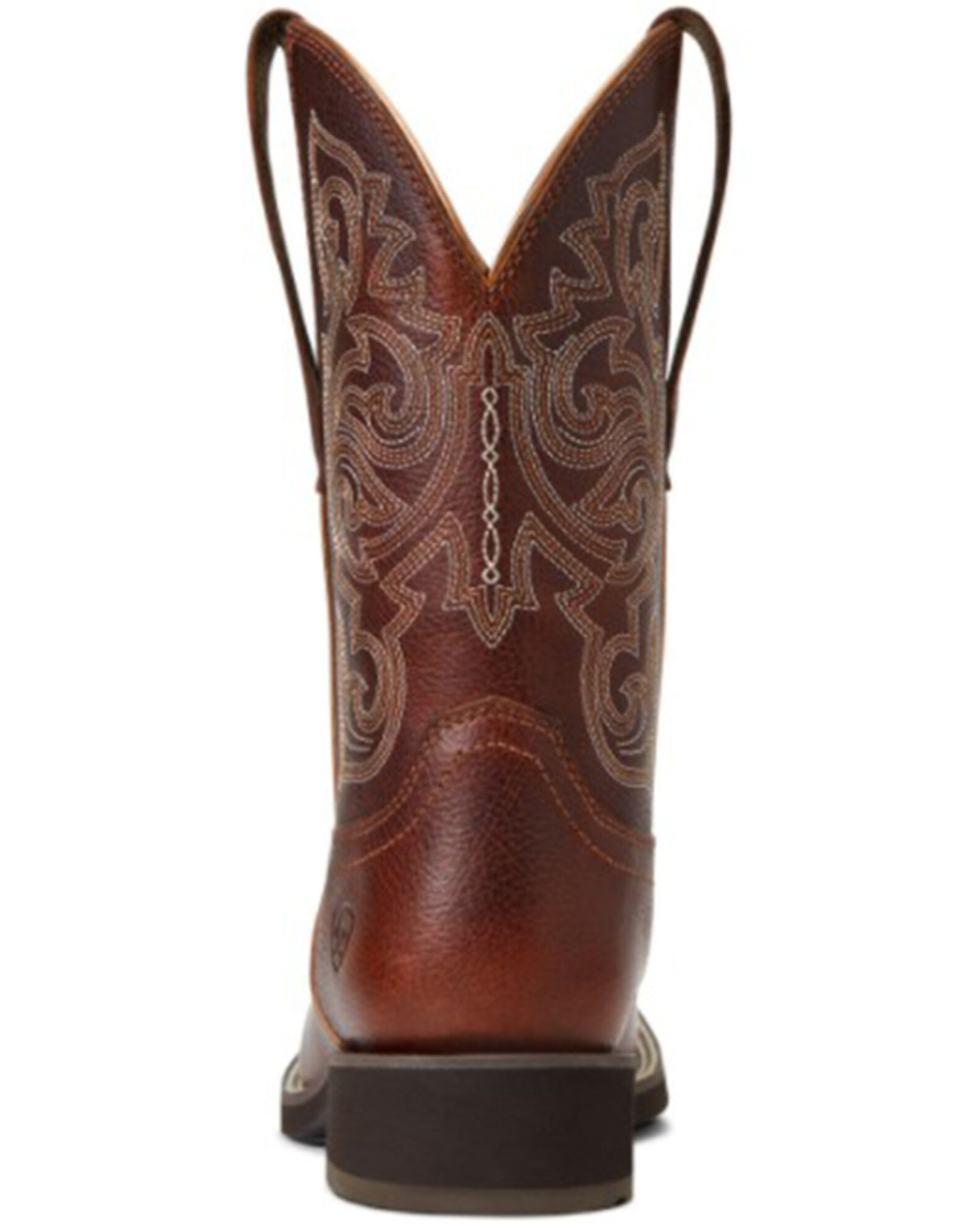 Ariat Womens Delilah Western Performance Boots Broad Square Toe Brown