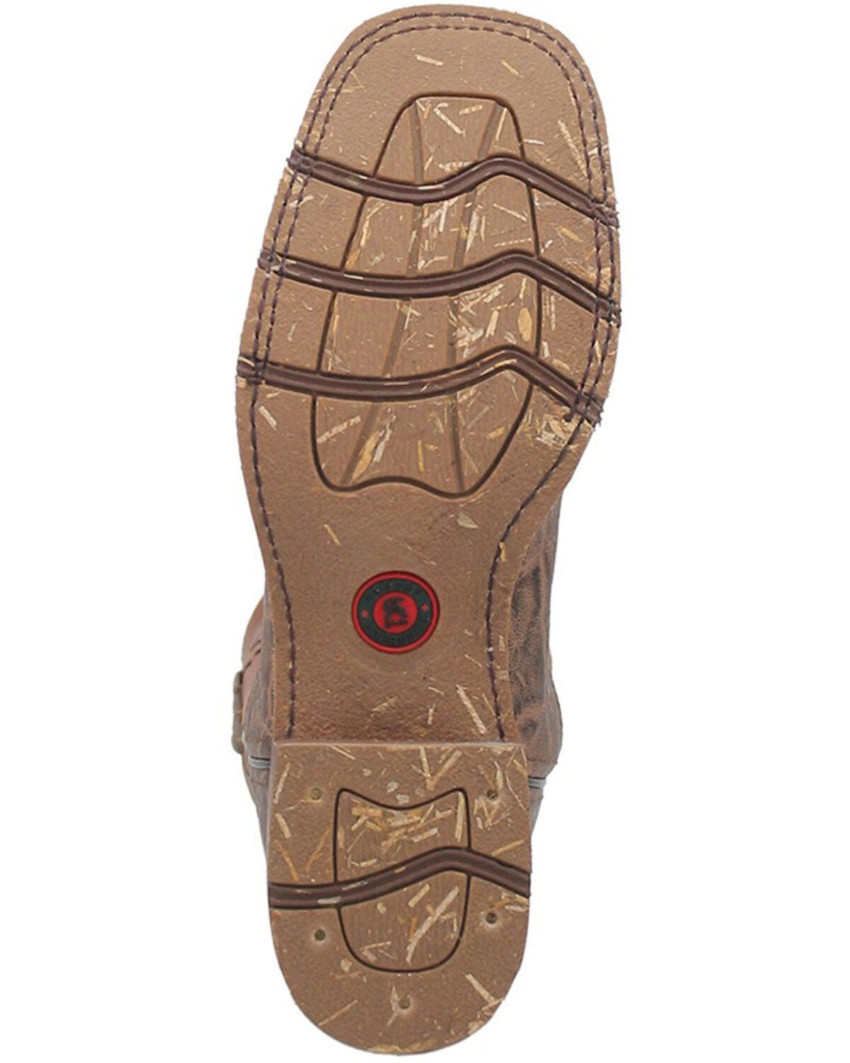 Laredo Men's Tusk Western Performance Boots - Broad Square Toe, Beige/khaki