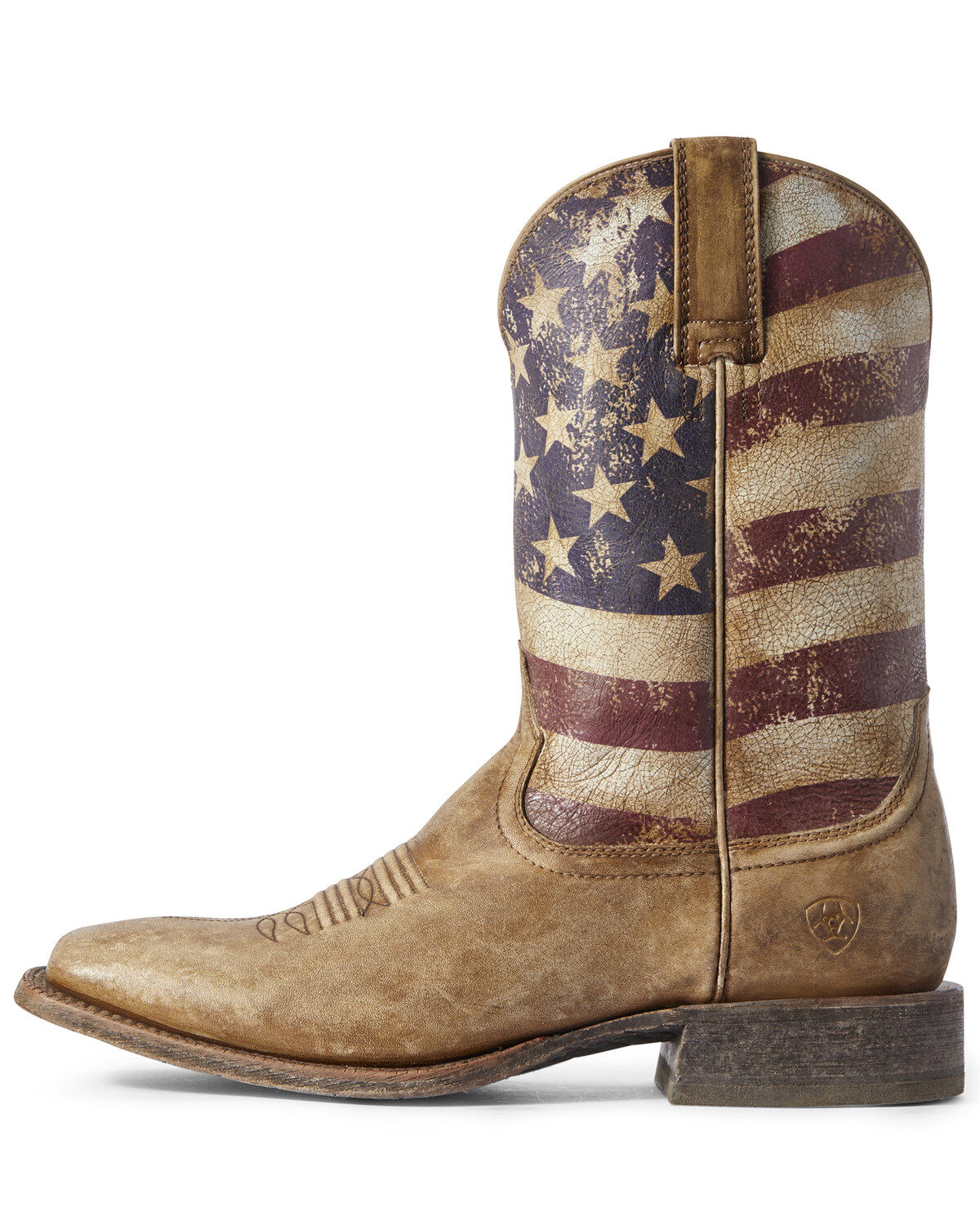 Ariat Men's Circuit Proud American Flag Western Boots - Broad Square ...