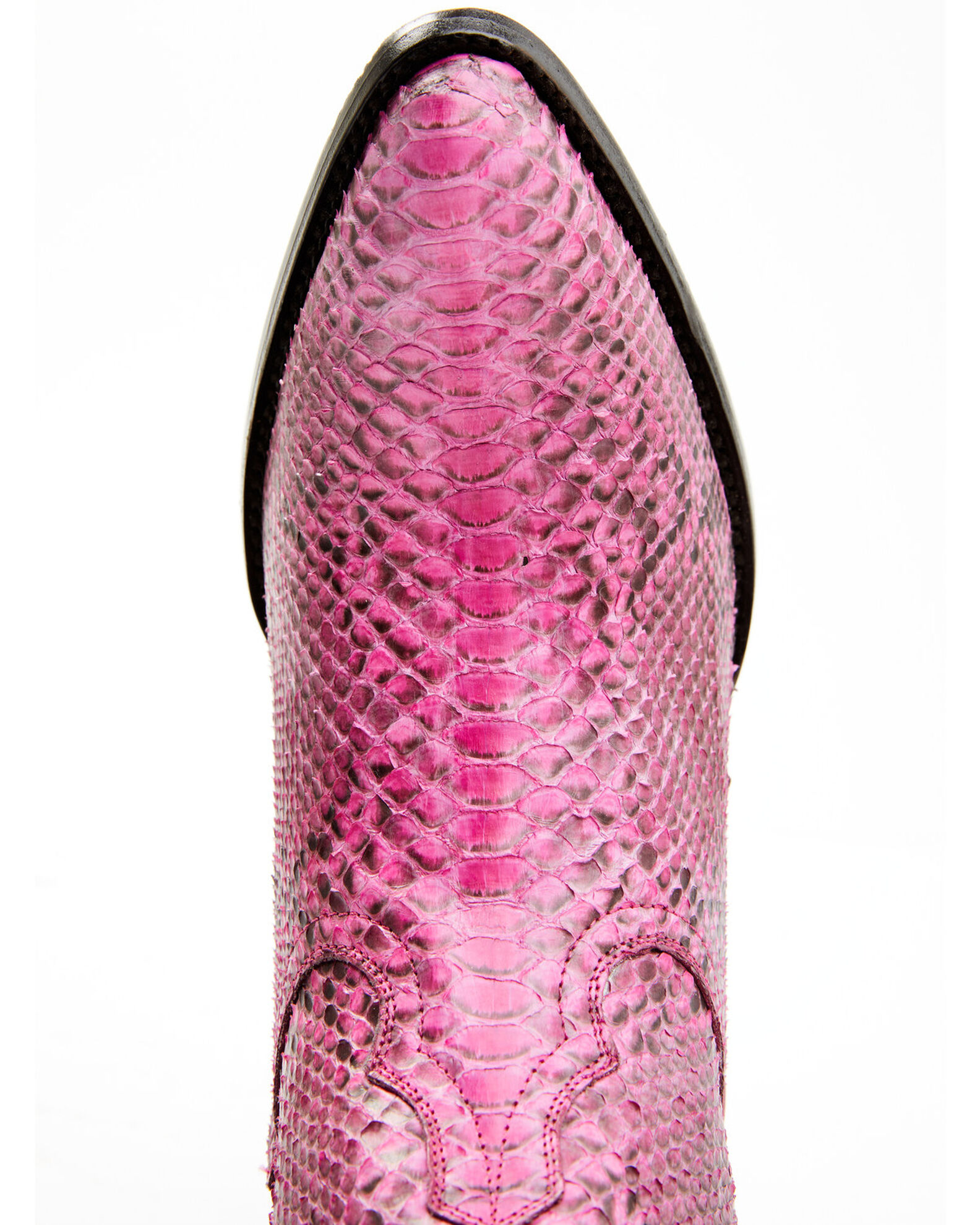 Idyllwind Women's Badass Exotic Python Western Booties - Round Toe, Pink