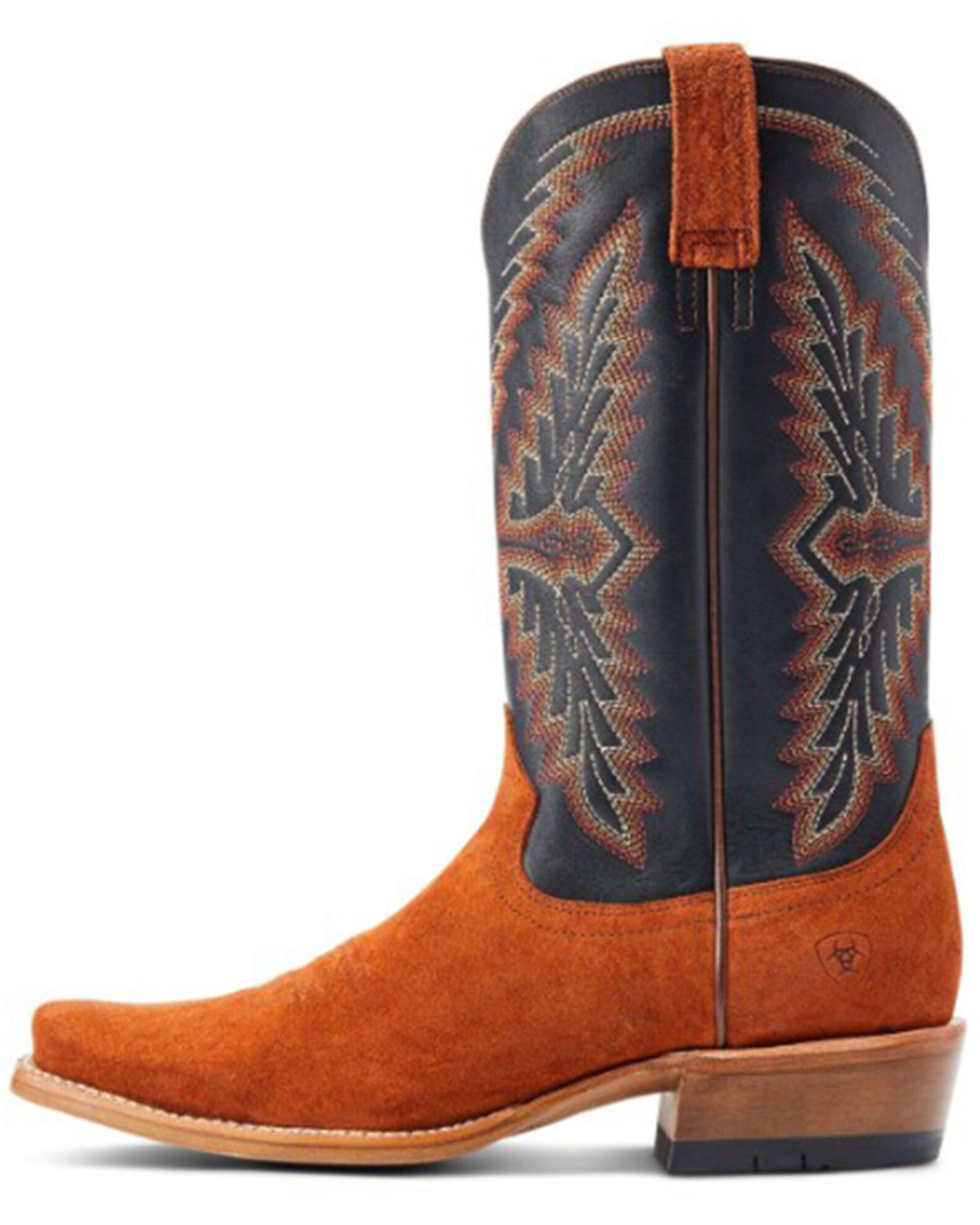 Ariat Men's Futurity Showman Roughout Western Boots - Square Toe, Brown