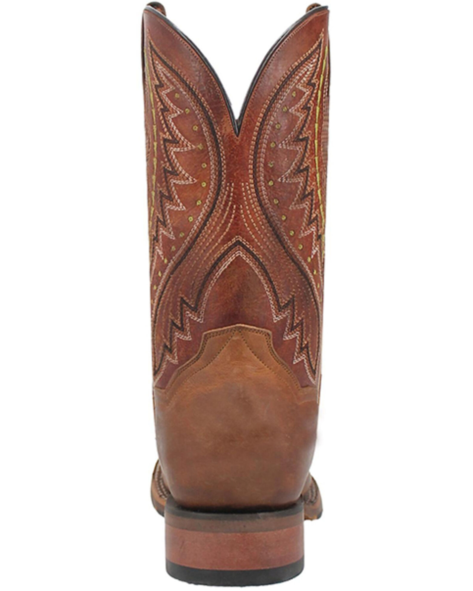 Dan Post Mens Saddle Bison Performance Western Boots Broad Square