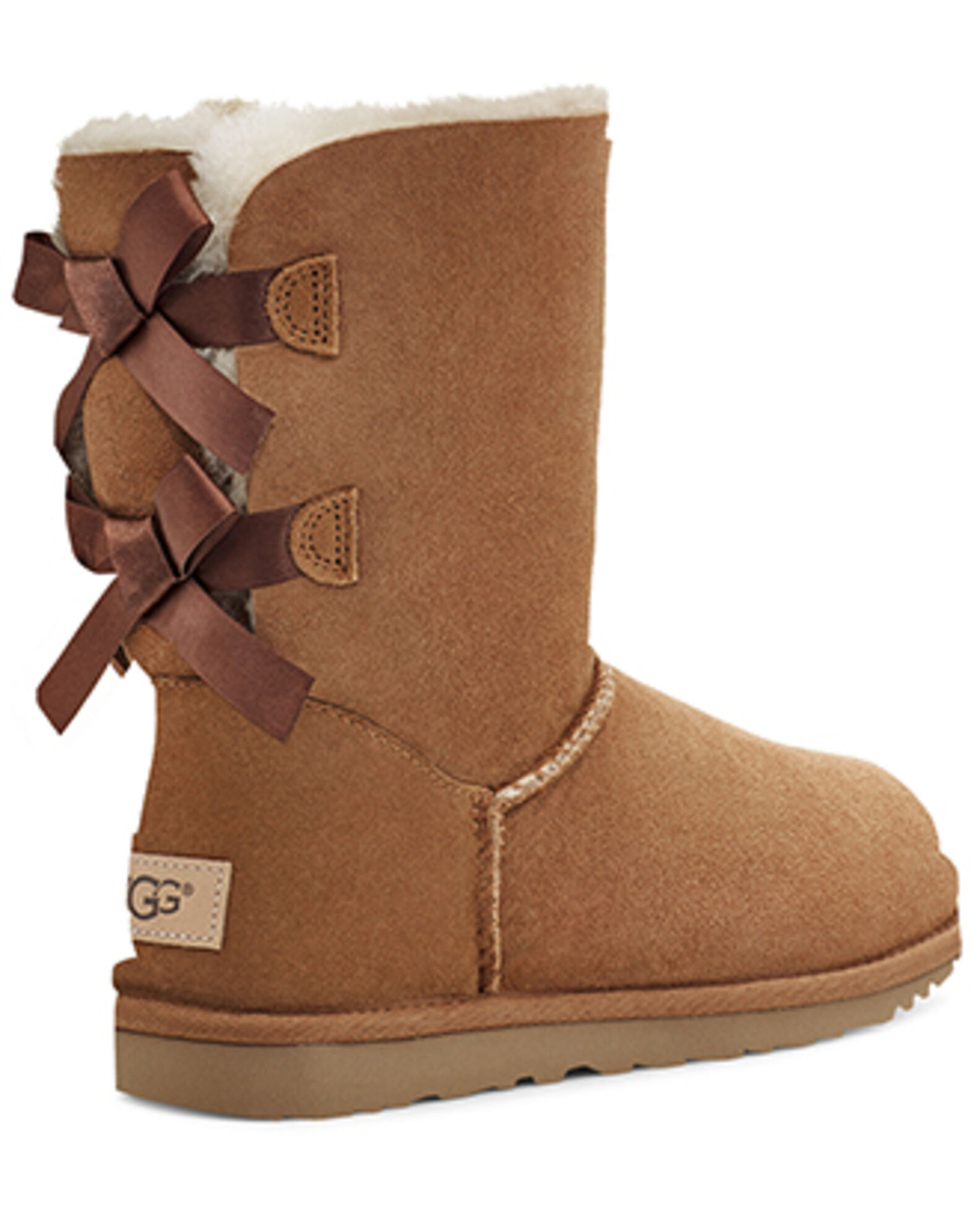 UGG Women's Bailey Bow II Boots, Chestnut