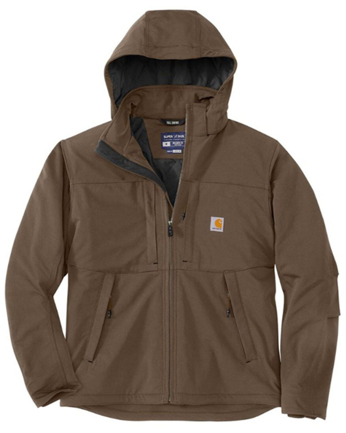 Carhartt Men's Super Dux™ Insulated Relaxed Fit Work Jacket, Coffee