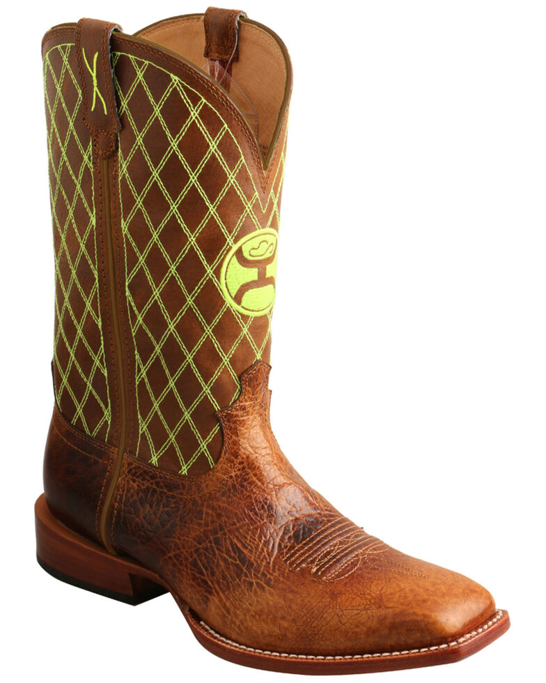 Twisted X Mens Hooey Western Boots Wide Square Toe Boot Barn