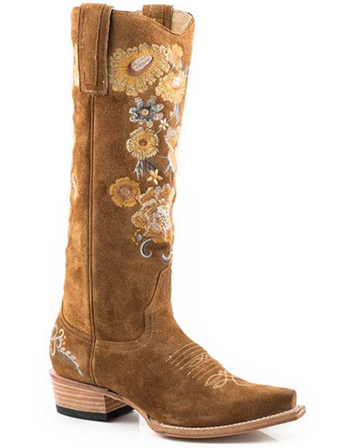Stetson Women's June Western Boot - Snip Toe, Brown