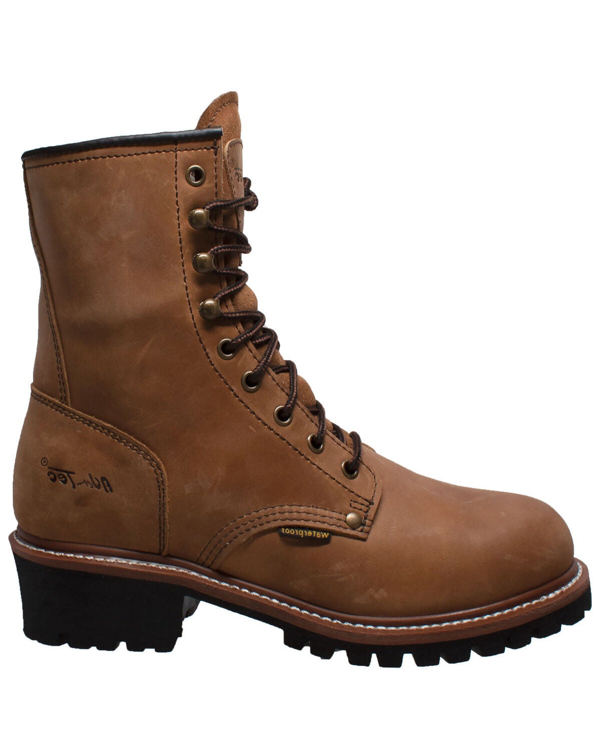 Ad Tec Men's 9" Waterproof Logger Work Boots - Soft Toe | Boot Barn