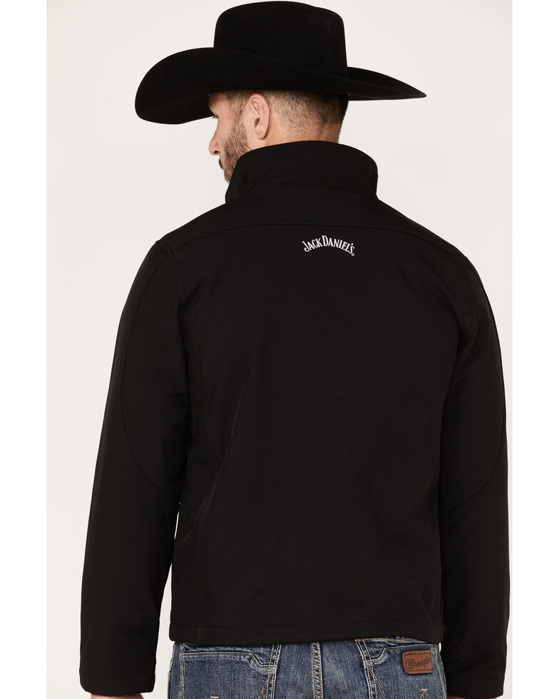 Jack Daniel's Men's Zip-Up Soft Shell Logo Jacket | Boot Barn