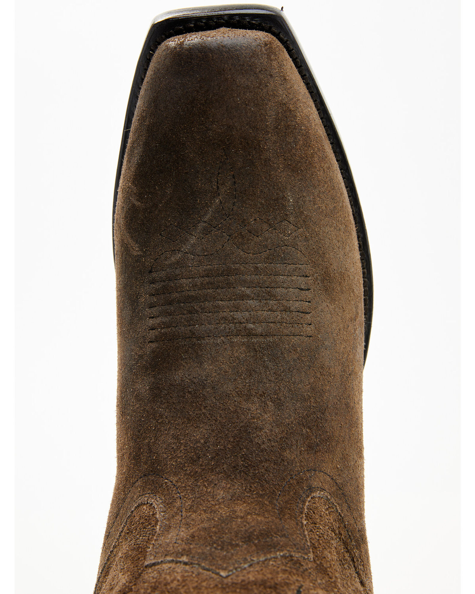 Moonshine Spirit Mens Gordon Roughout Western Boots Square Toe Grey