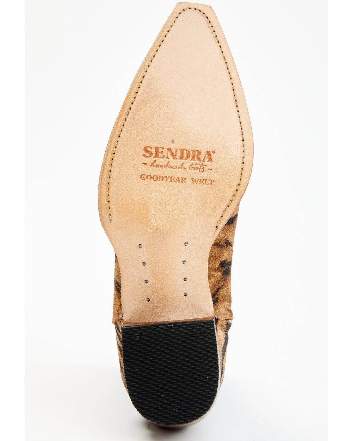 Sendra Women's Tiger Print Western Booties - Snip Toe,