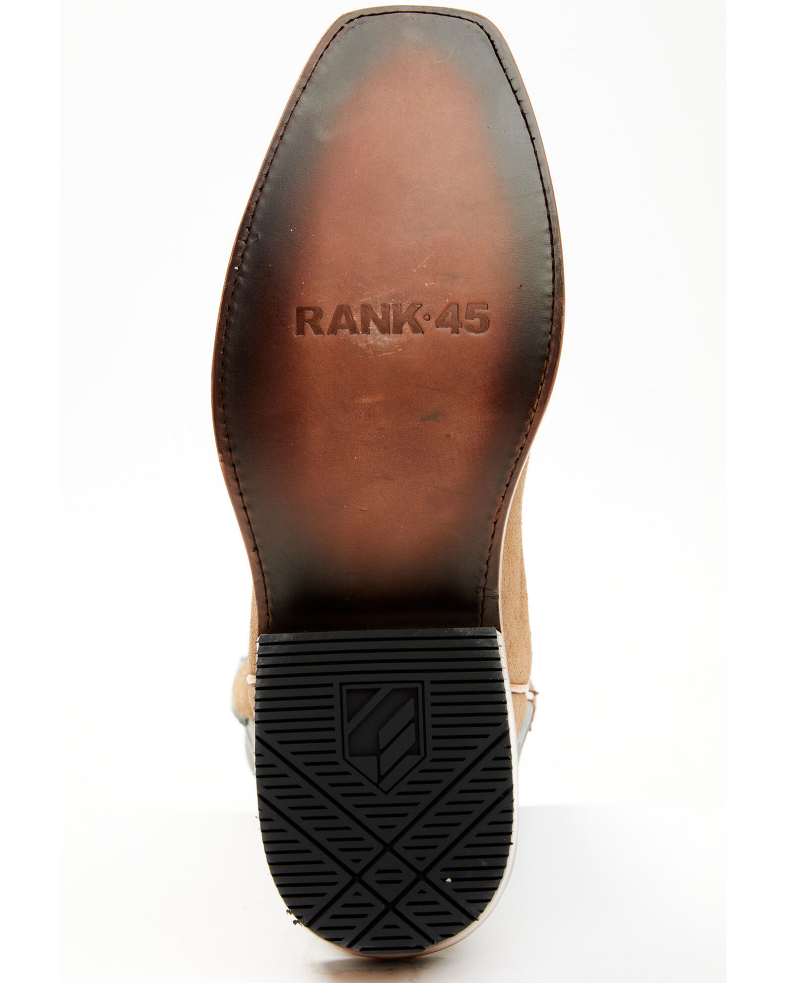 RANK 45® Men's Archer Roughout Western Boots - Square Toe, Forest Green