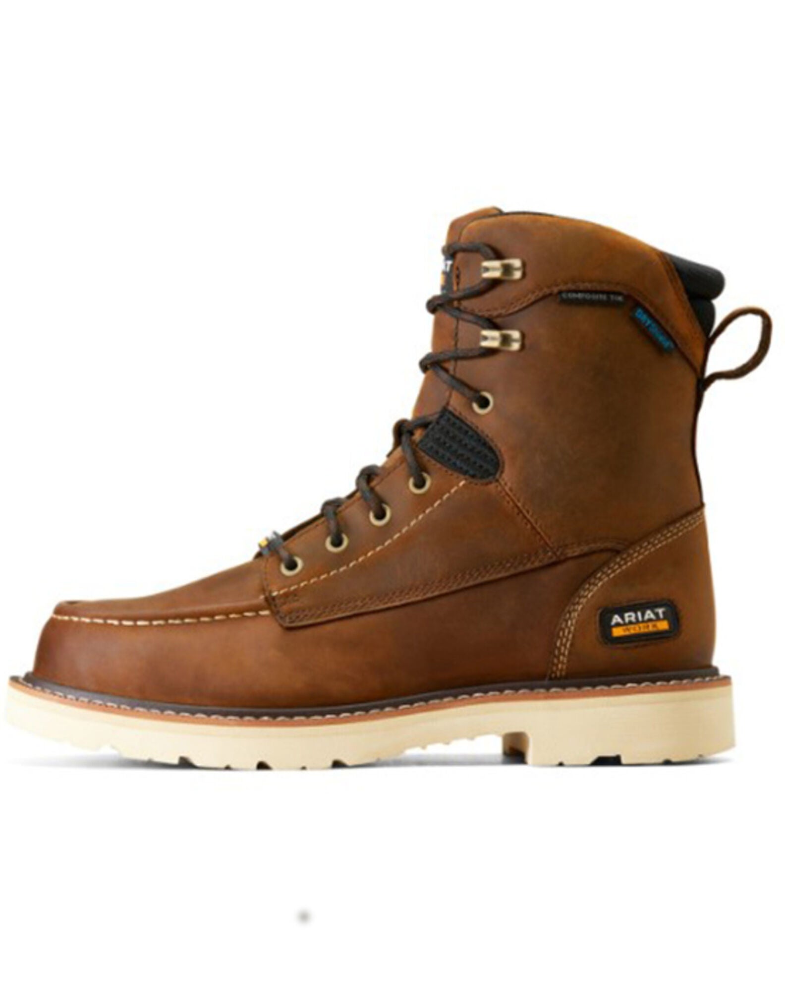 Ariat Men's 8" Rebar Lift Distressed Work Boots - Composite Toe | Mall ...