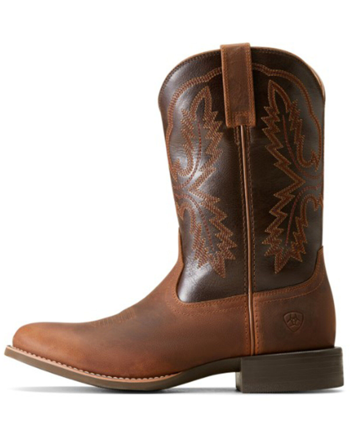 Ariat Men's Sport Stratten Western Performance Boots - Round Toe, Brown