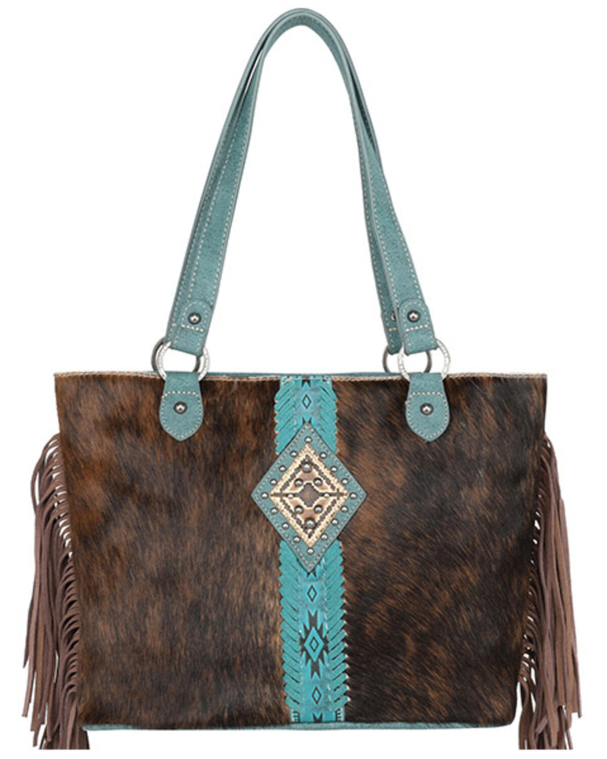Trinity Ranch by Montana West Women's Cowhide Concealed Carry Tote ...