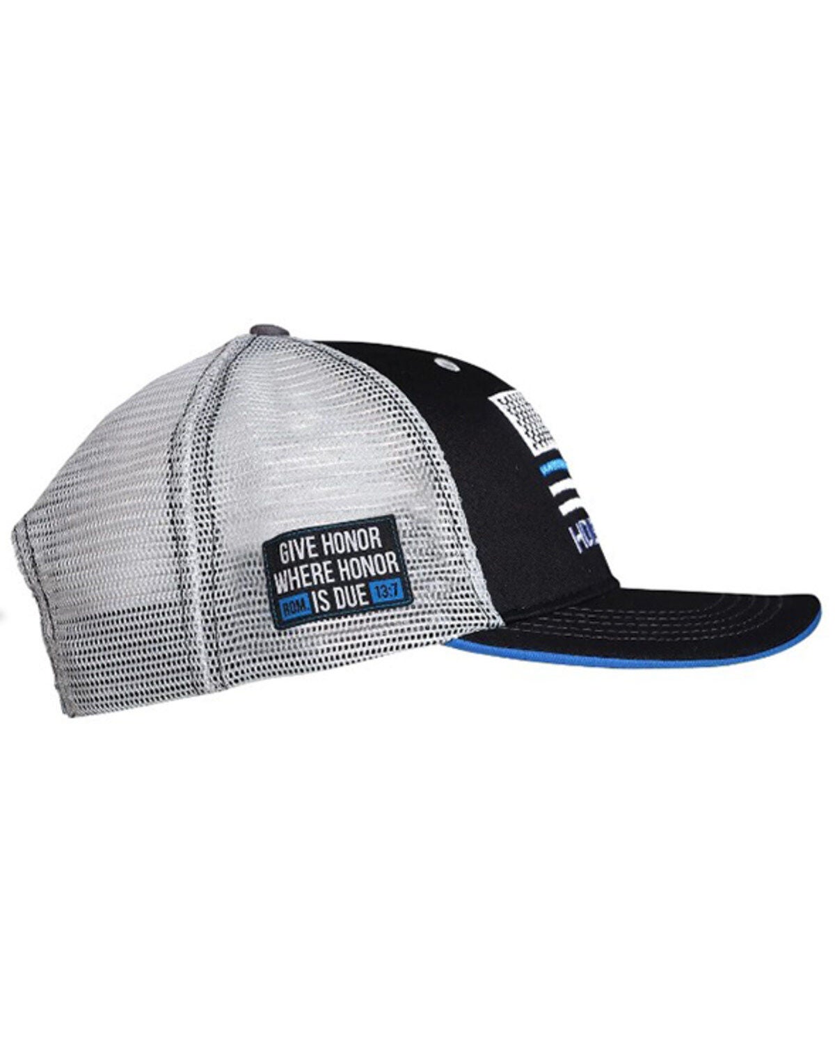 Hold Fast Men's Thin Blue Line Ball Cap, Black
