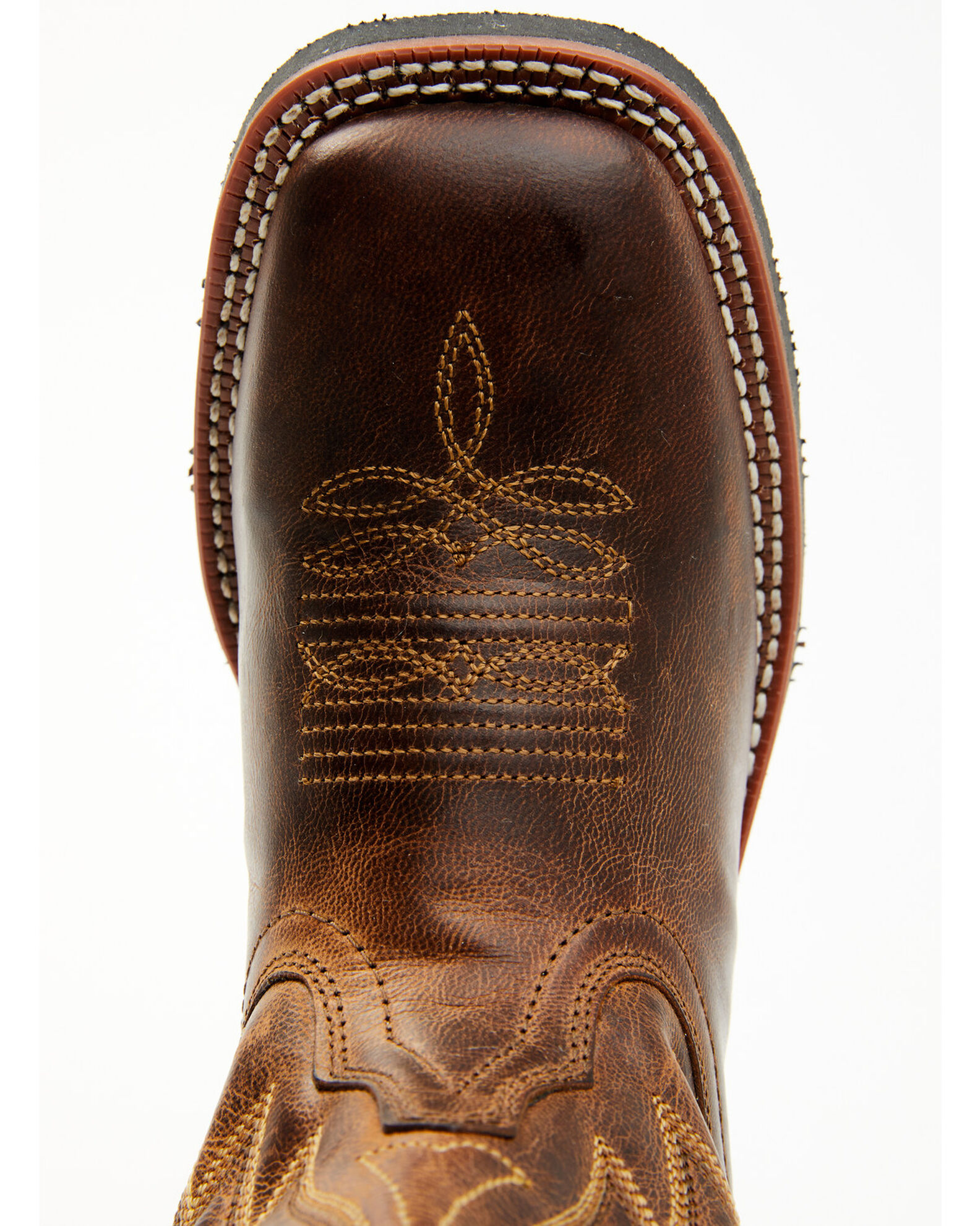Laredo Womens Anita Western Performance Boots Broad Square Toe Tan